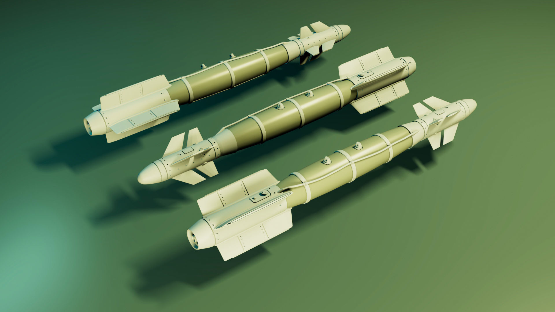 AASM-250 Hammer bomb 3D model 3D printable | CGTrader
