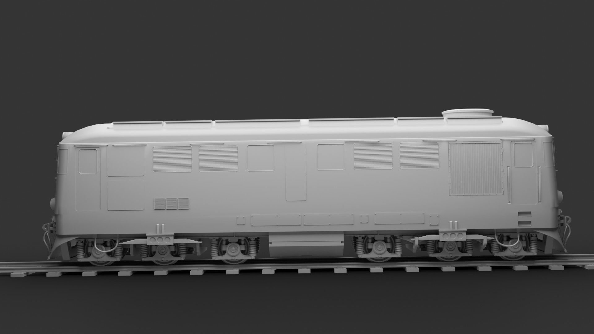 3D model Diesel locomotive LDE VR / AR / low-poly | CGTrader