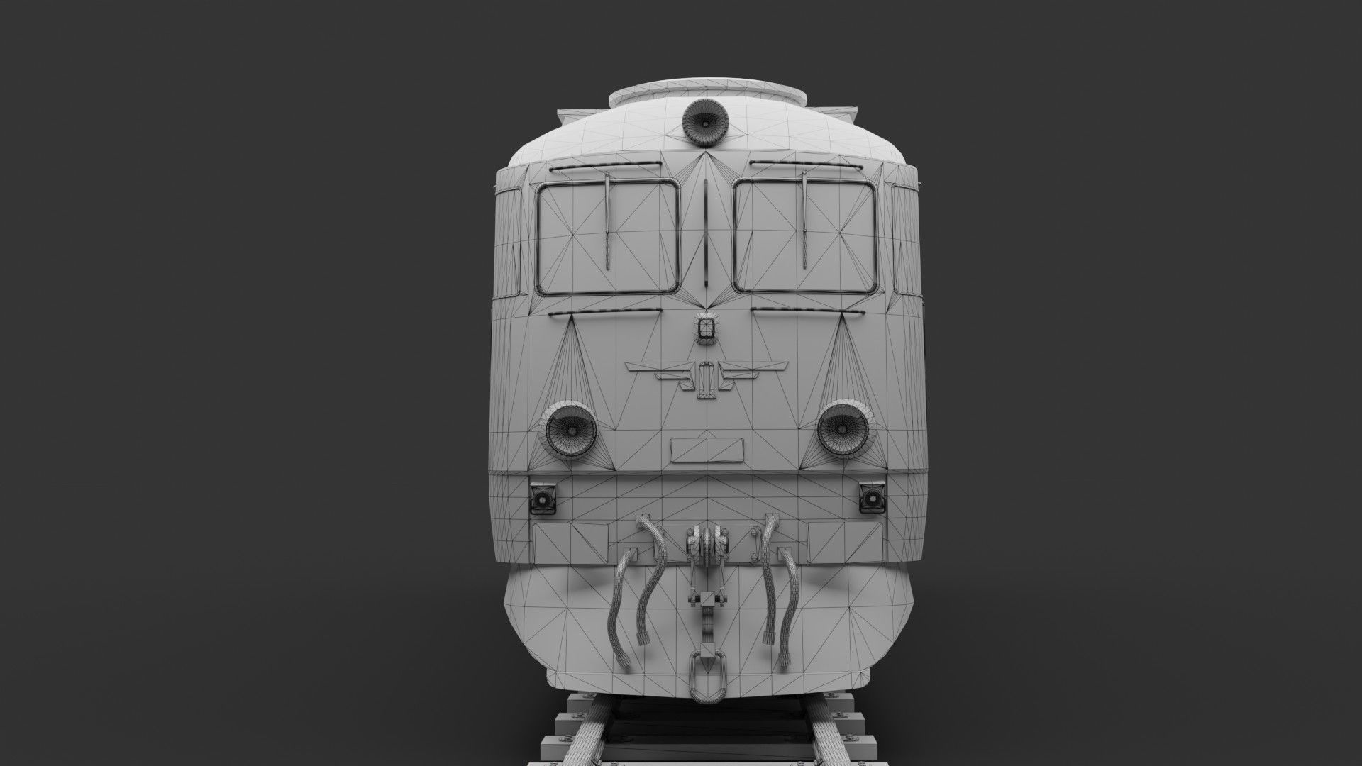 3D model Diesel locomotive LDE VR / AR / low-poly | CGTrader