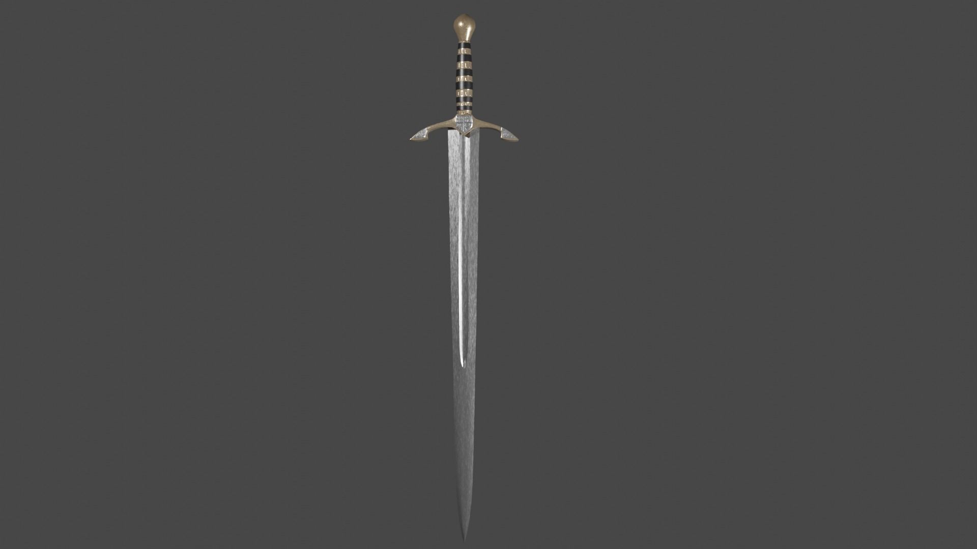 3D model Excalibur sword VR / AR / low-poly | CGTrader