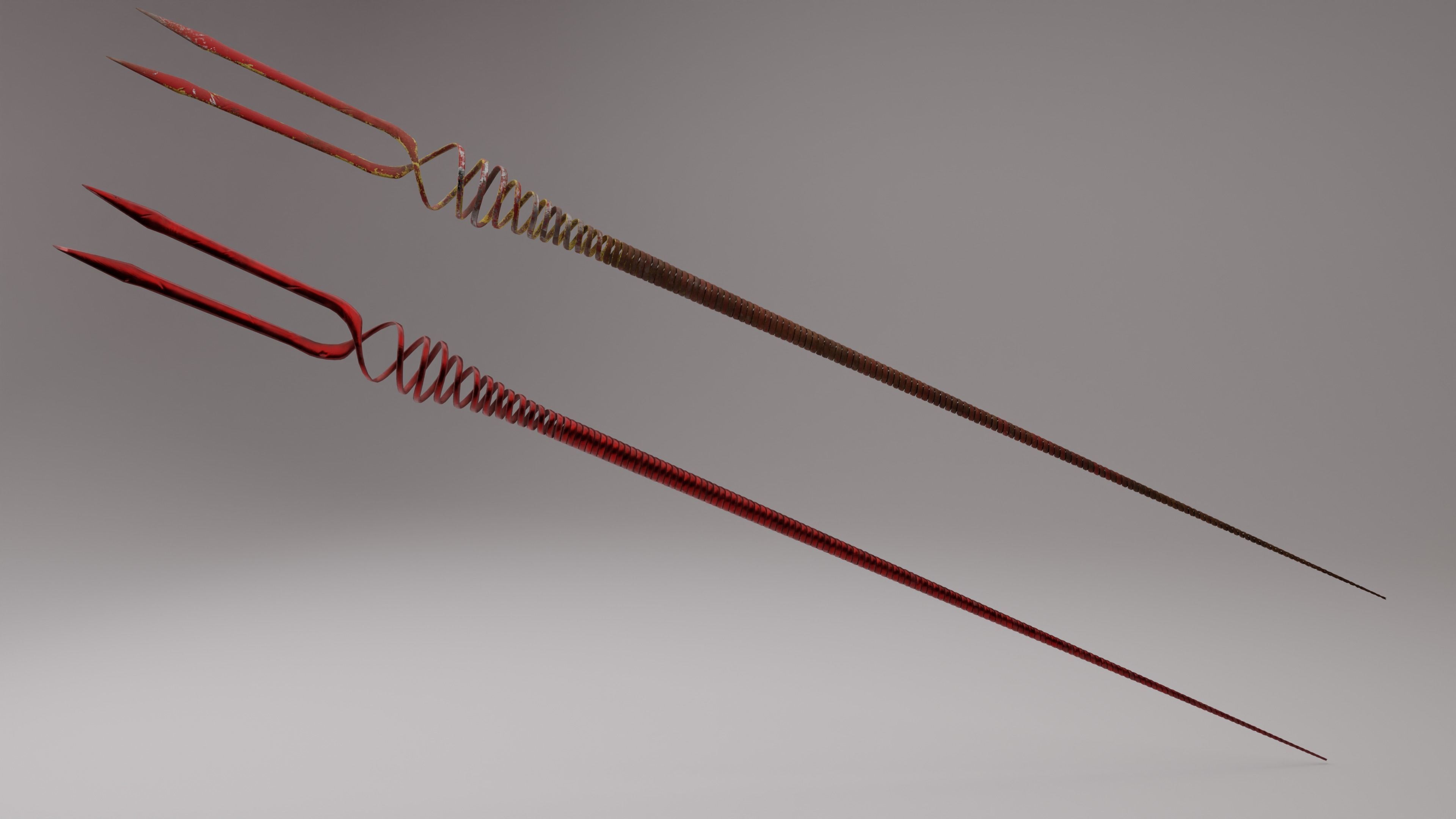 3D model Neon Genesis Evangelion Spear of Longinus VR / AR / low-poly ...