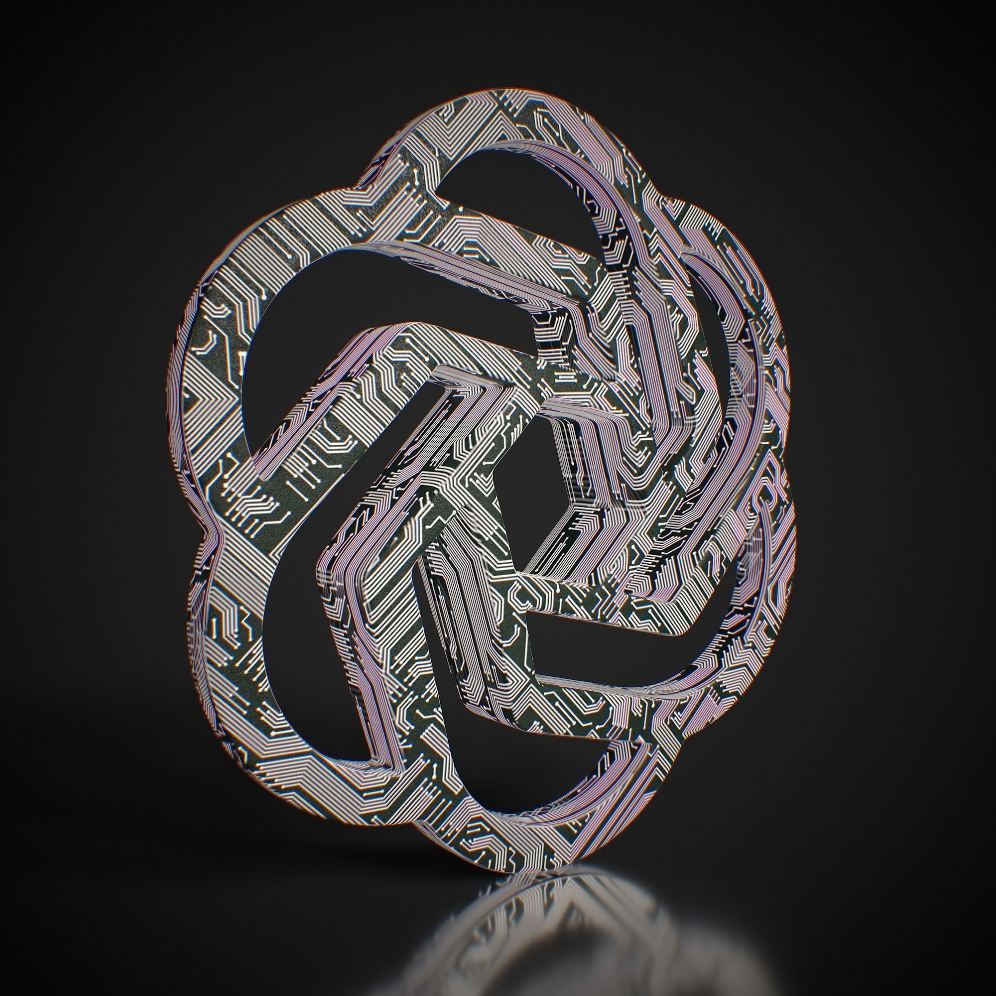 ChatGPT Logo 3D model | CGTrader