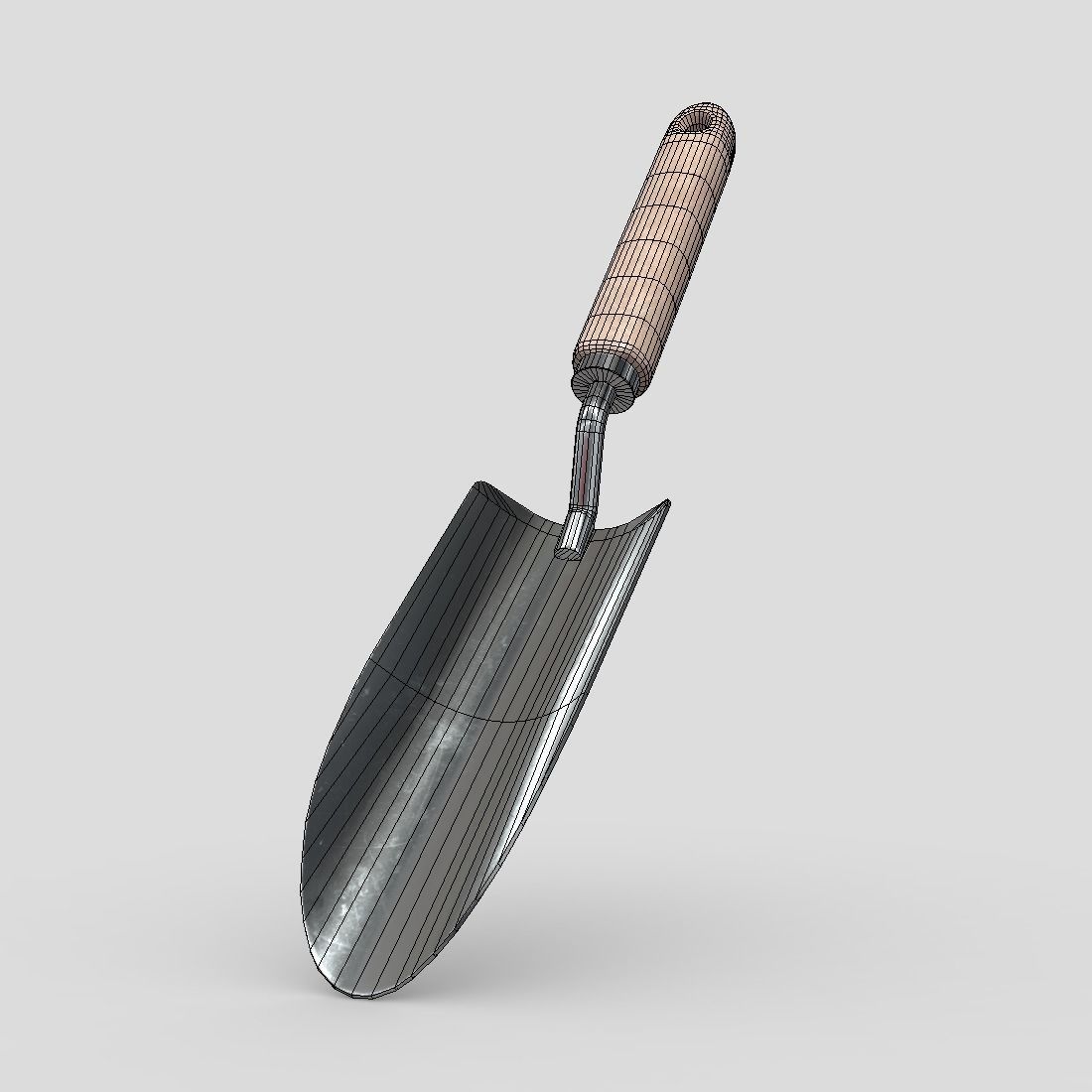 3D model Hand Shovel VR / AR / low-poly | CGTrader