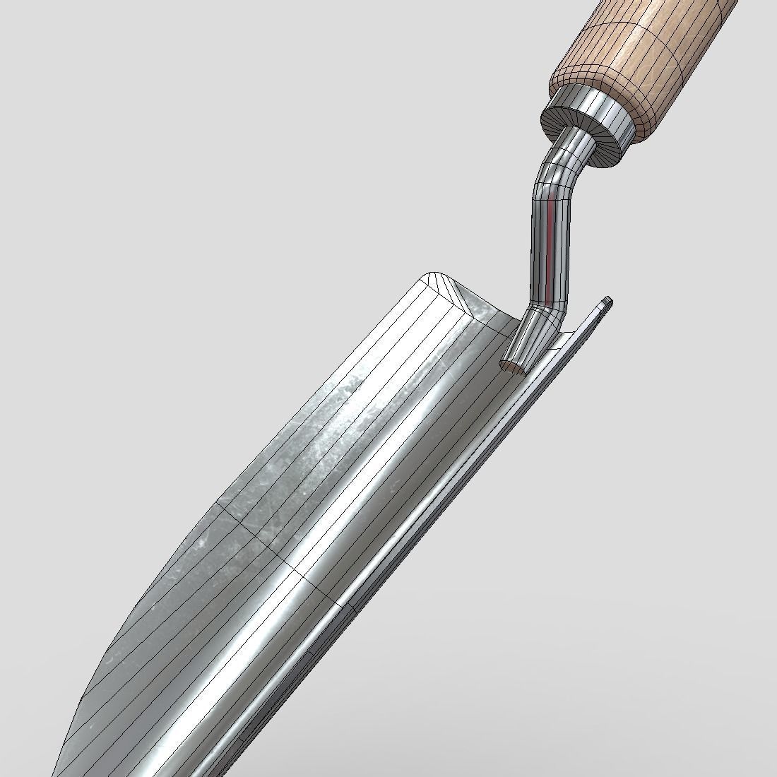 3D model Hand Shovel VR / AR / low-poly | CGTrader