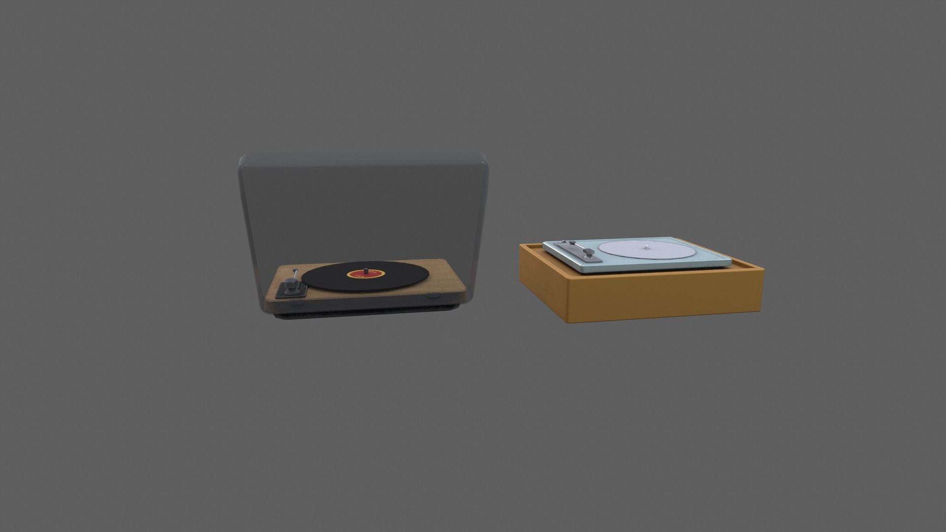 3D model Vinyl music players VR / AR / low-poly | CGTrader