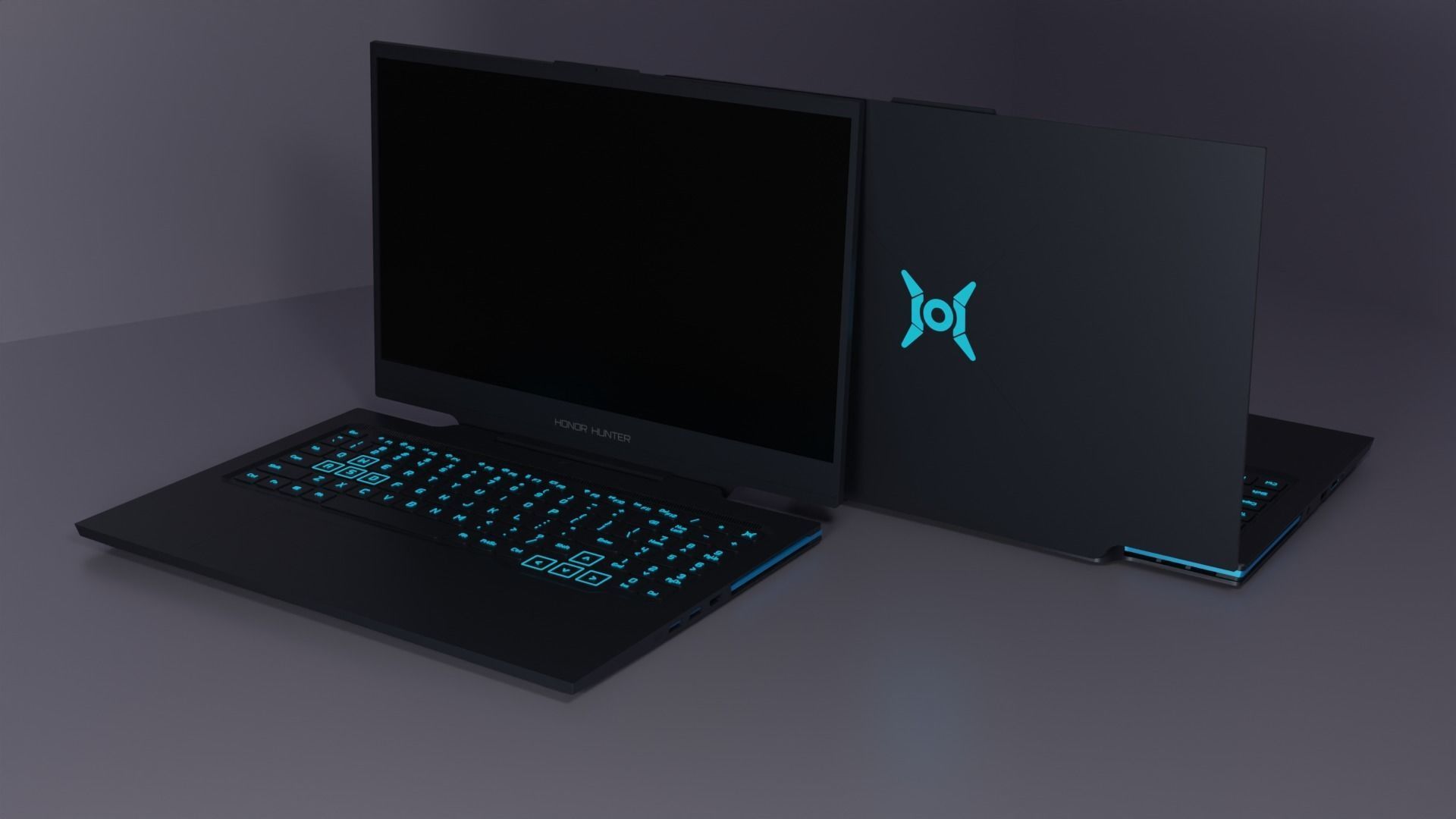 Honor Hunter V700 Gaming Laptop 3D model | CGTrader