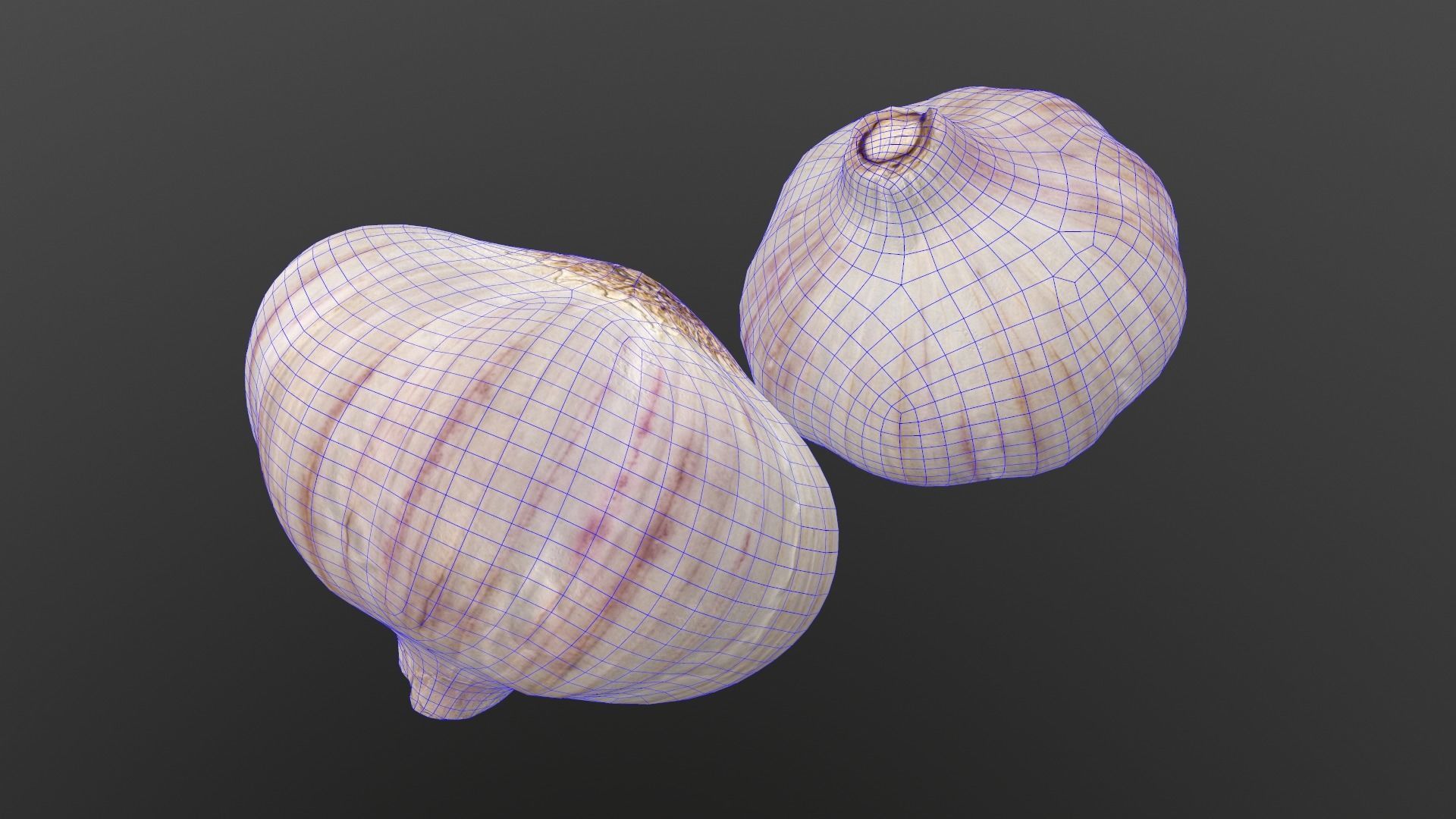 3D model Photorealistic Garlic 3D Scan AR VR PBR VR / AR / low-poly ...