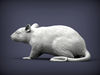 Rat 3D print model 3D model 3D printable | CGTrader