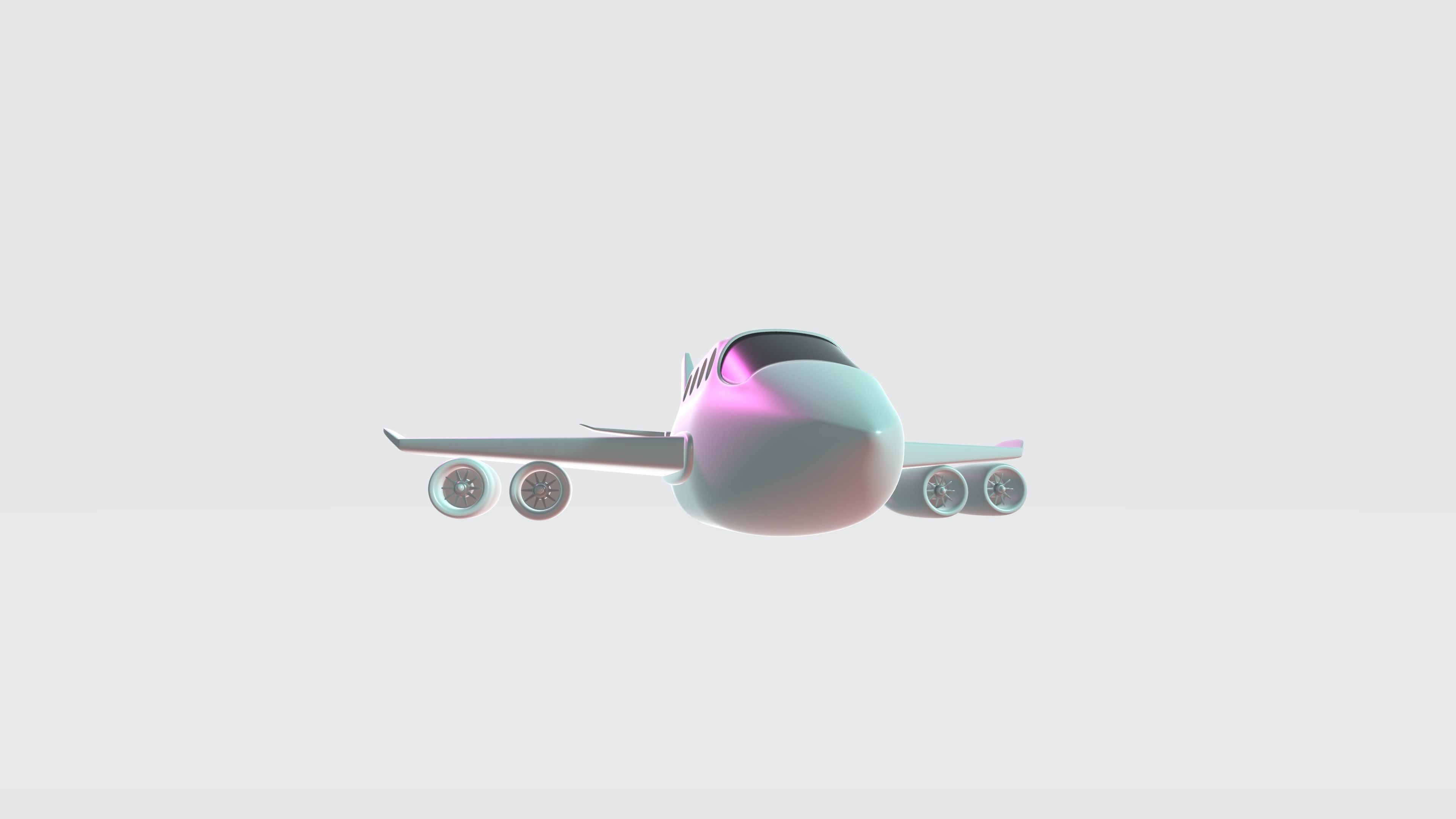 Plane for tourist 3D model | CGTrader