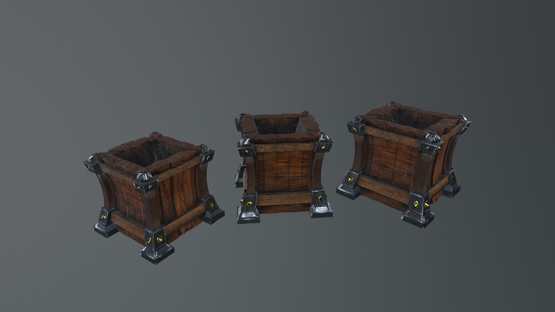 3D model basic crate VR / AR / low-poly | CGTrader