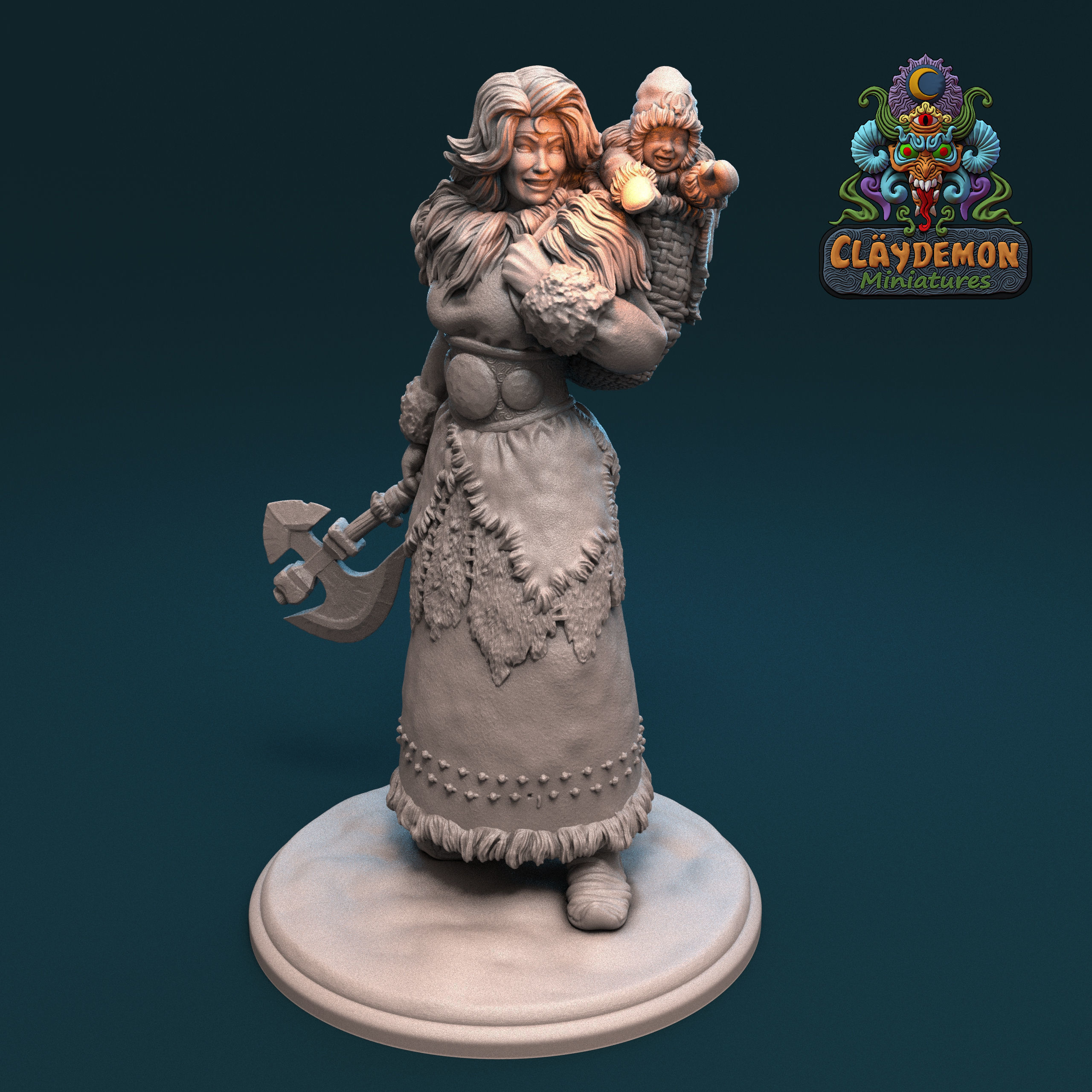 Cimmerian family 3D model 3D printable | CGTrader