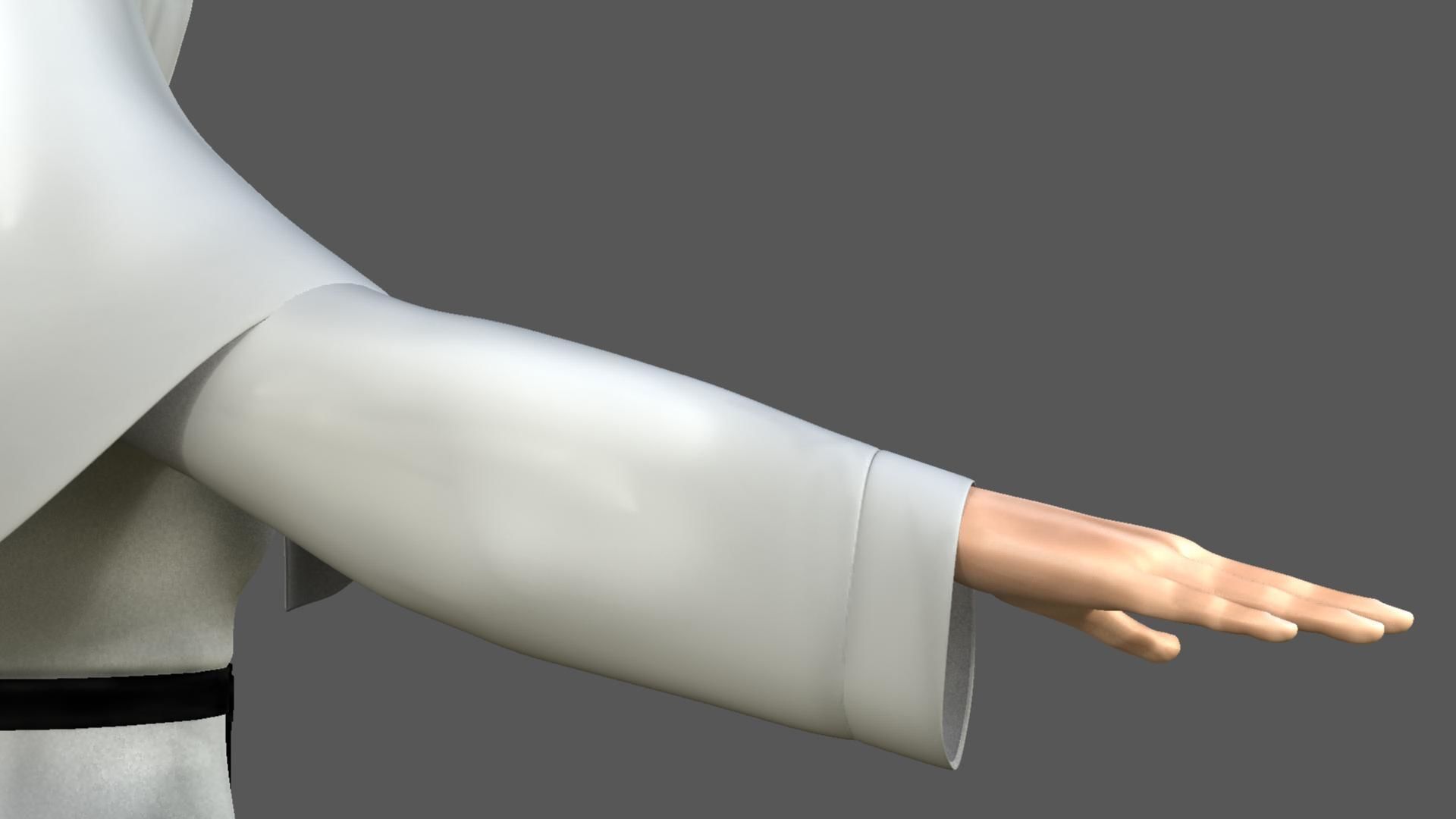 Christian nun 3D model | CGTrader