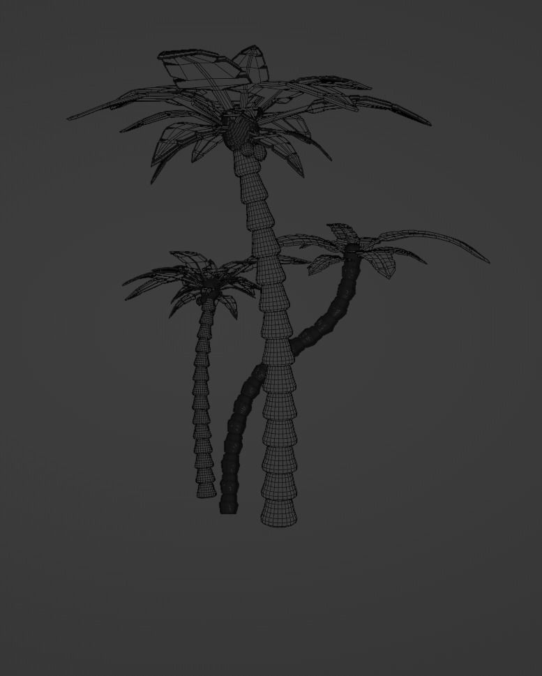 Palm tree free 3D model | CGTrader