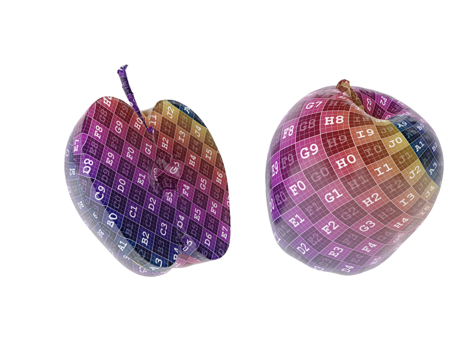 Golden Apples 3D model | CGTrader
