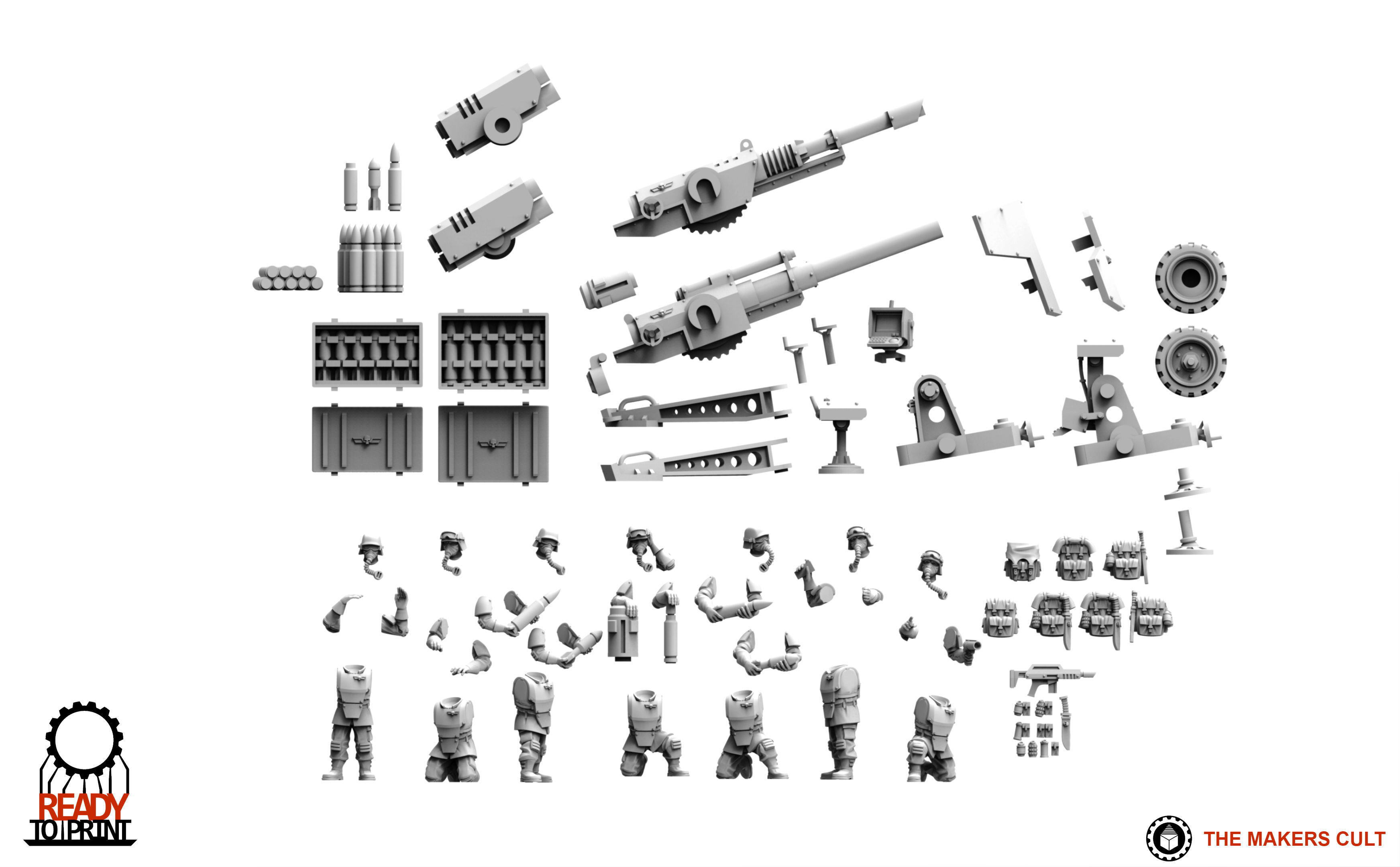 Universal Guard - Support Guns 3D model 3D printable | CGTrader