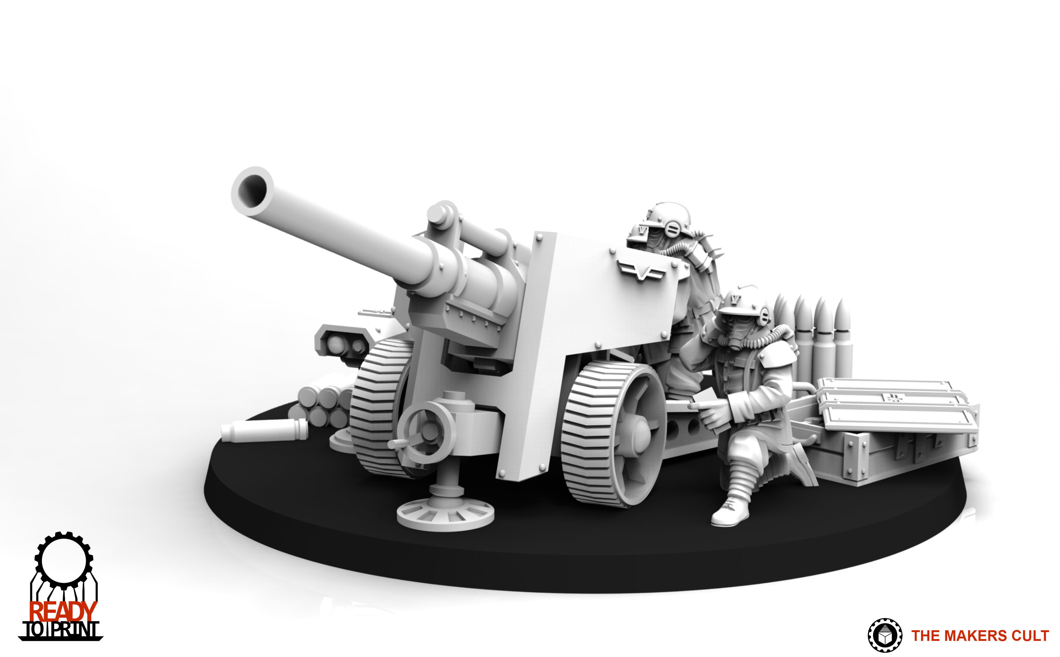 Valour Korps - Support Guns 3D model 3D printable | CGTrader