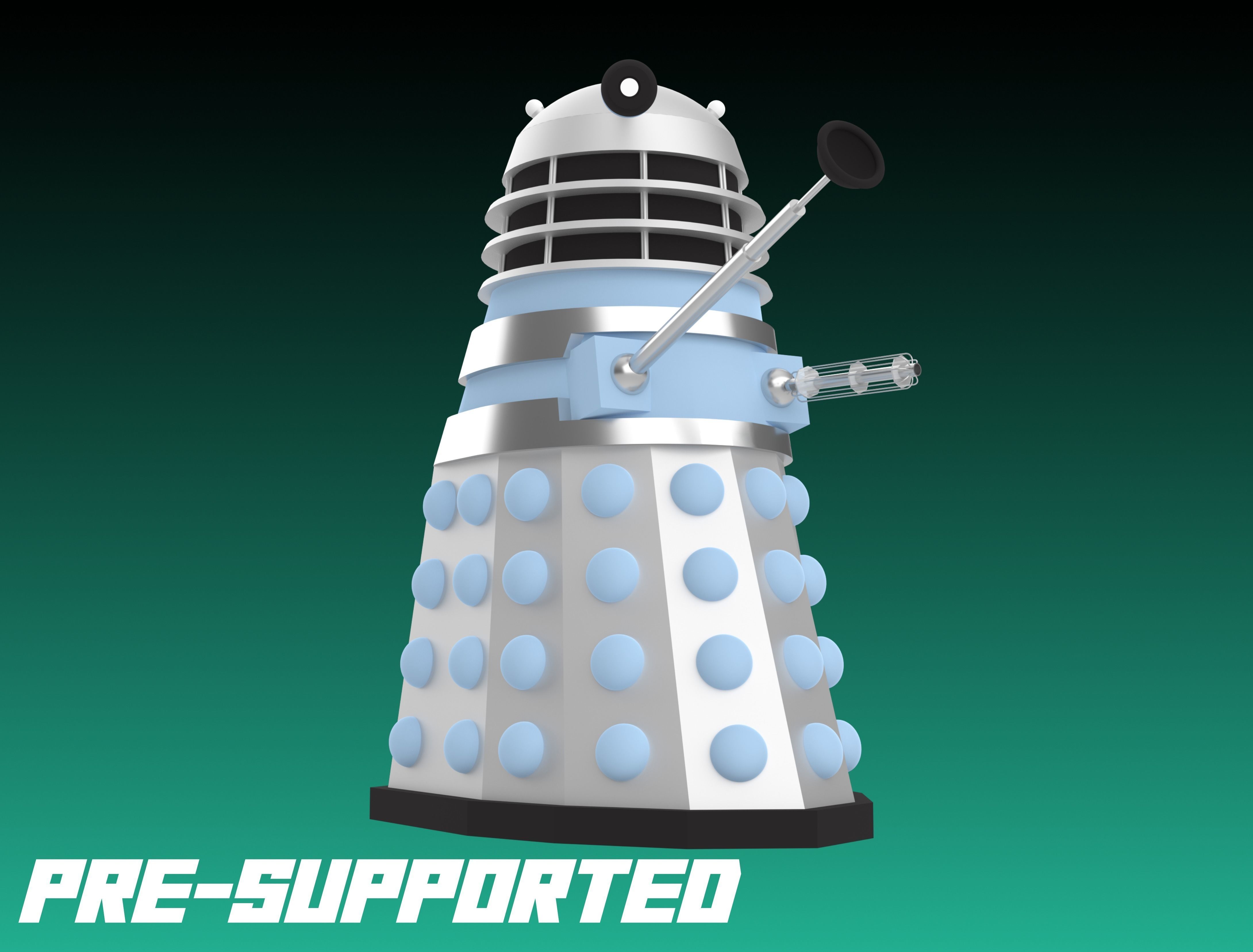 1960s Dalek - 32MM Miniature 3D model 3D printable | CGTrader