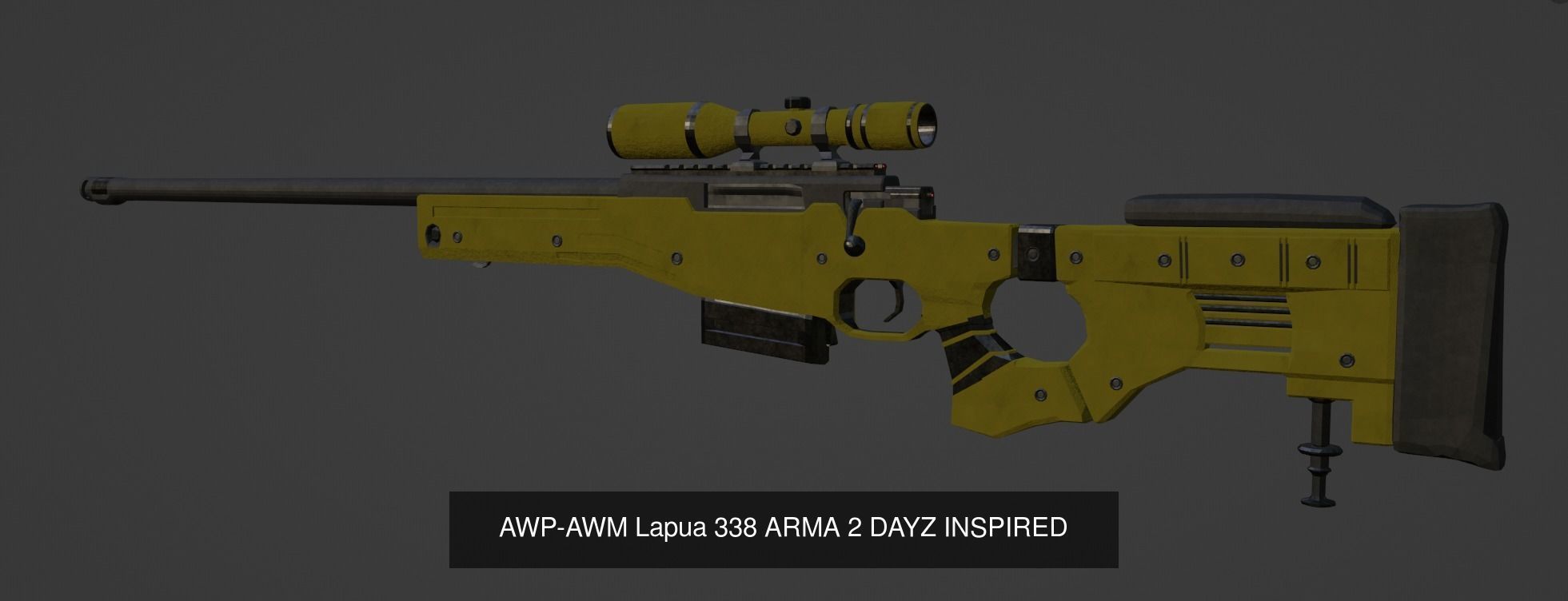 3D Model Collection DSR-50 and AWP Bundle VR / AR / low-poly | CGTrader