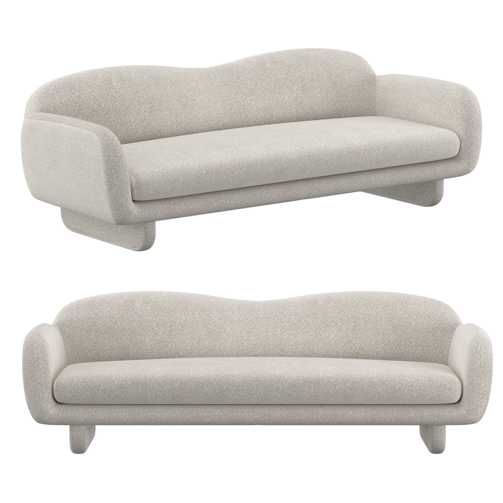 Sofa Bony 3D model | CGTrader