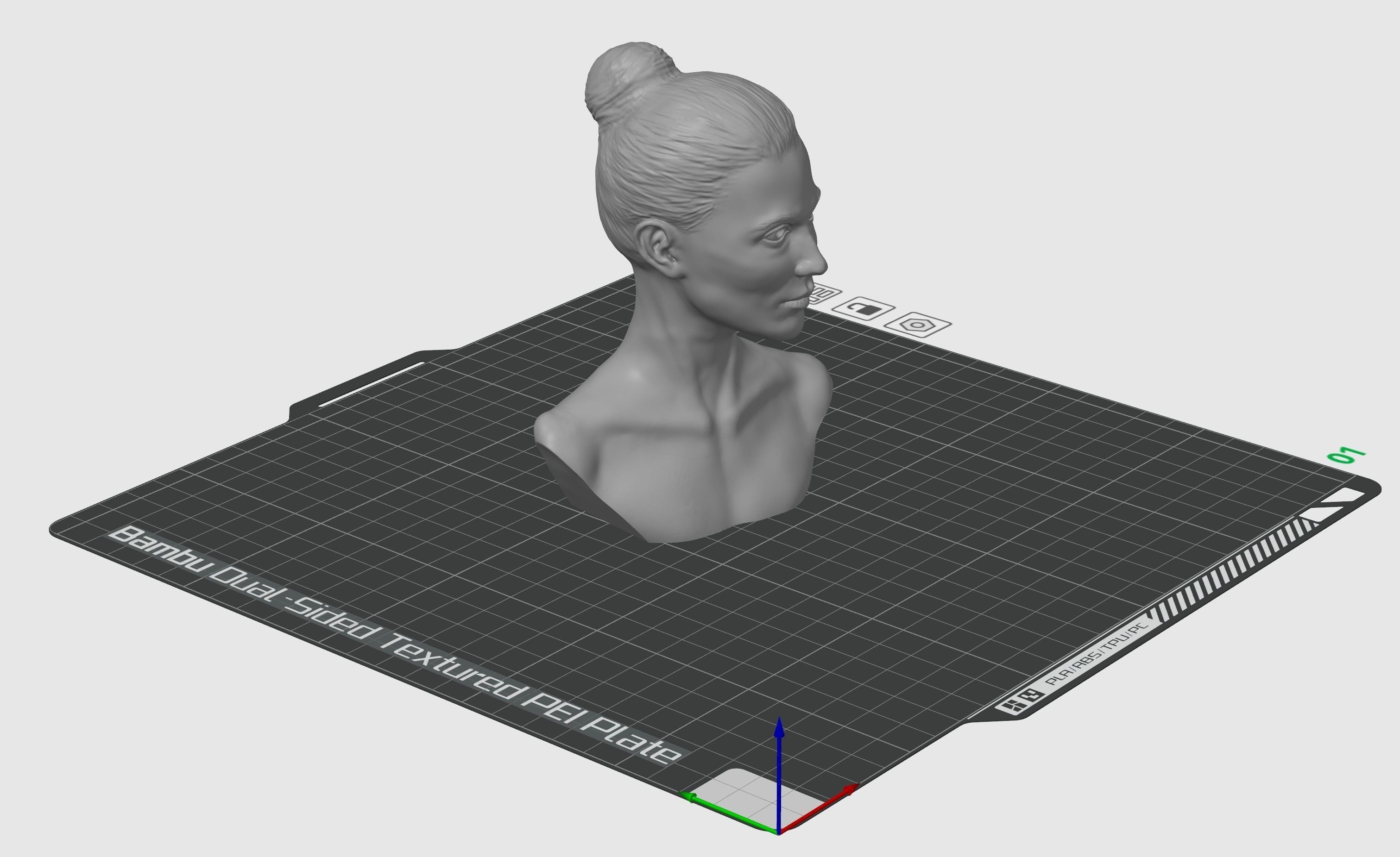 Female stl 3mf 3D print ready figure model 3D model 3D printable | CGTrader