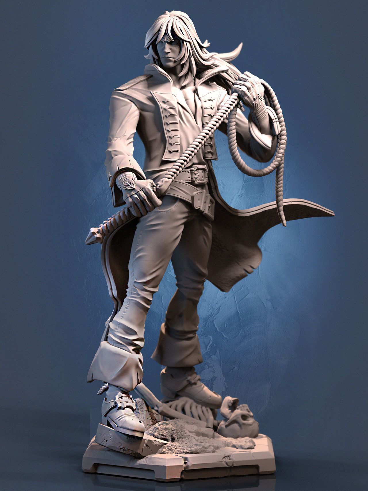 Richter Belmont Fanart 3D model 3D printable | CGTrader