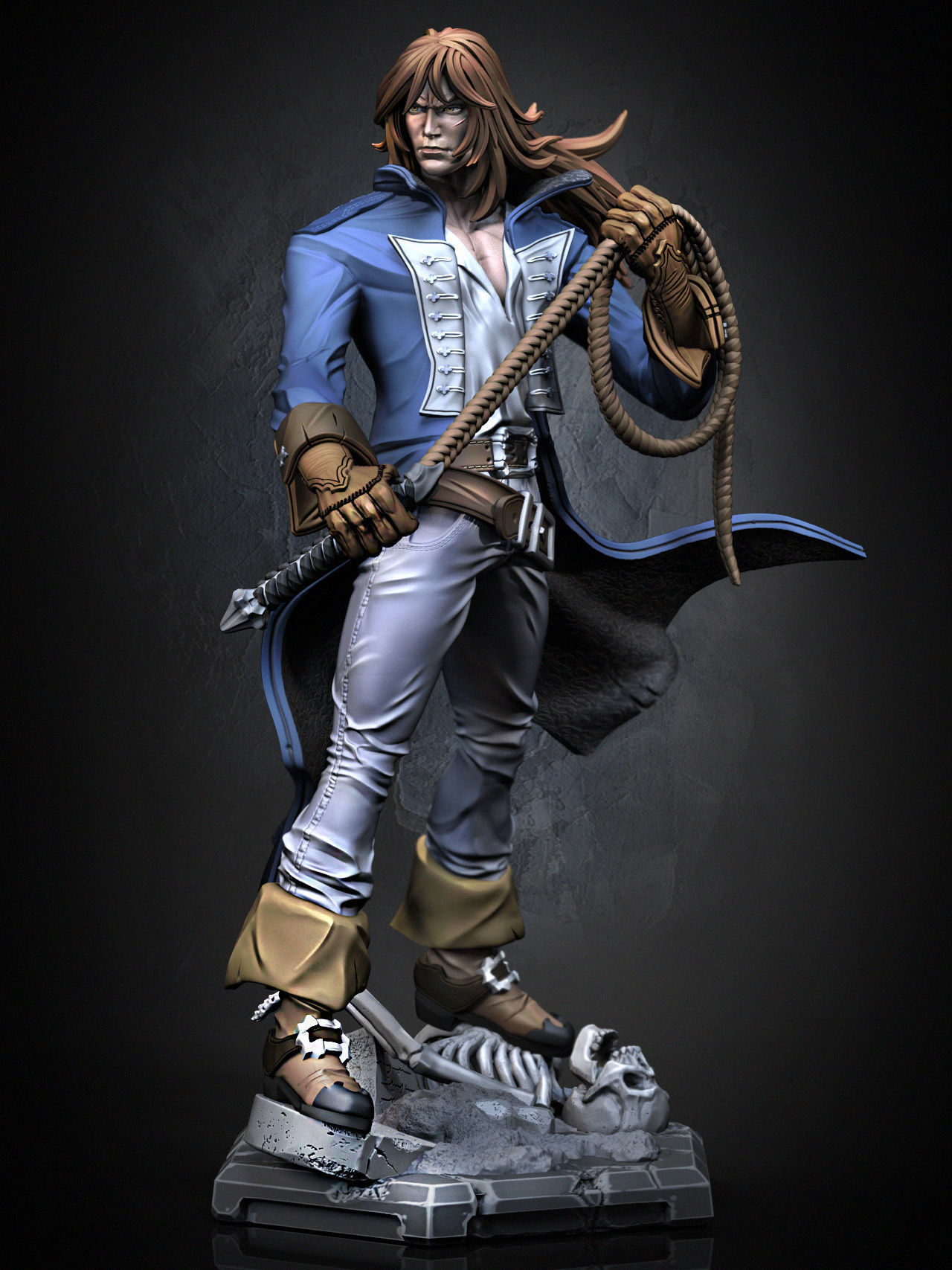 Richter Belmont Fanart 3D model 3D printable | CGTrader