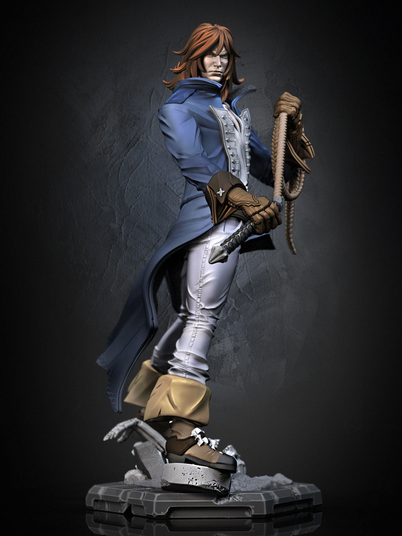 Richter Belmont Fanart 3D model 3D printable | CGTrader