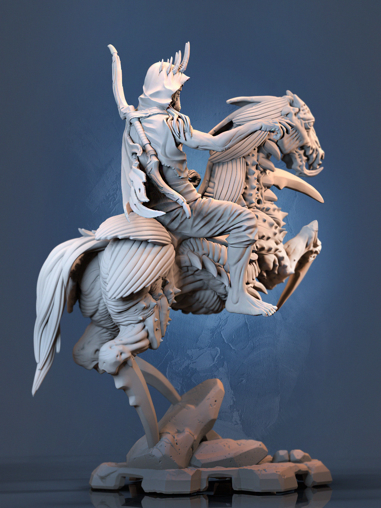 Conqueror - Four Horsemen 3D model 3D printable | CGTrader