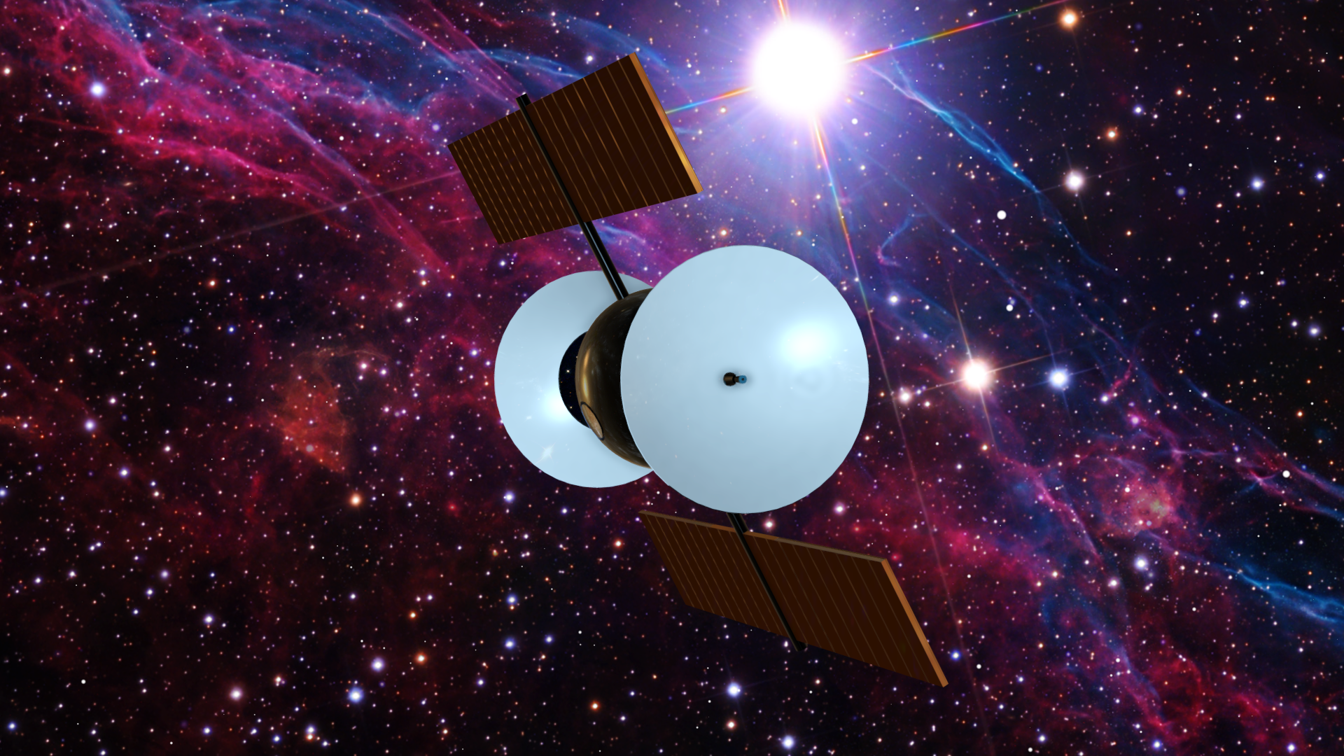 Space Probe II 3D Model .obj .3ds .mtl - CGTrader.com