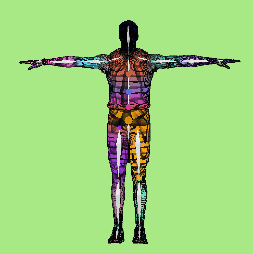T-Pose rigged Torrey Craig Phoenix Suns NBA 3D model animated rigged ...
