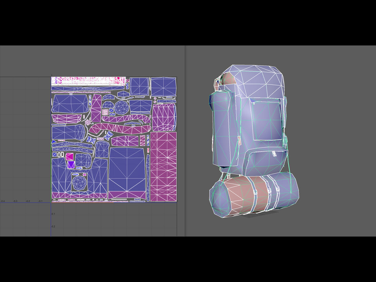 3D model Bag Backpack 3D model 003 VR / AR / low-poly | CGTrader