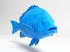 Snapper fish 3D model 3D printable | CGTrader