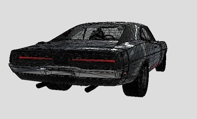 Dominic Torettos 1970 Dodge Charger Rt Fast X 3d Model Cgtrader