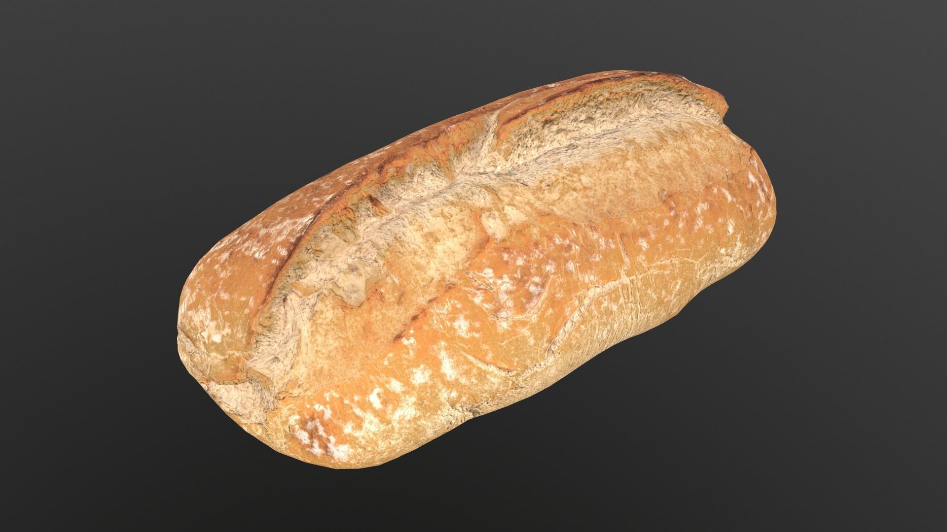 3D model Bread Roll AR VR PBR Lowpoly with game ready 3d Model VR / AR / low-poly | CGTrader