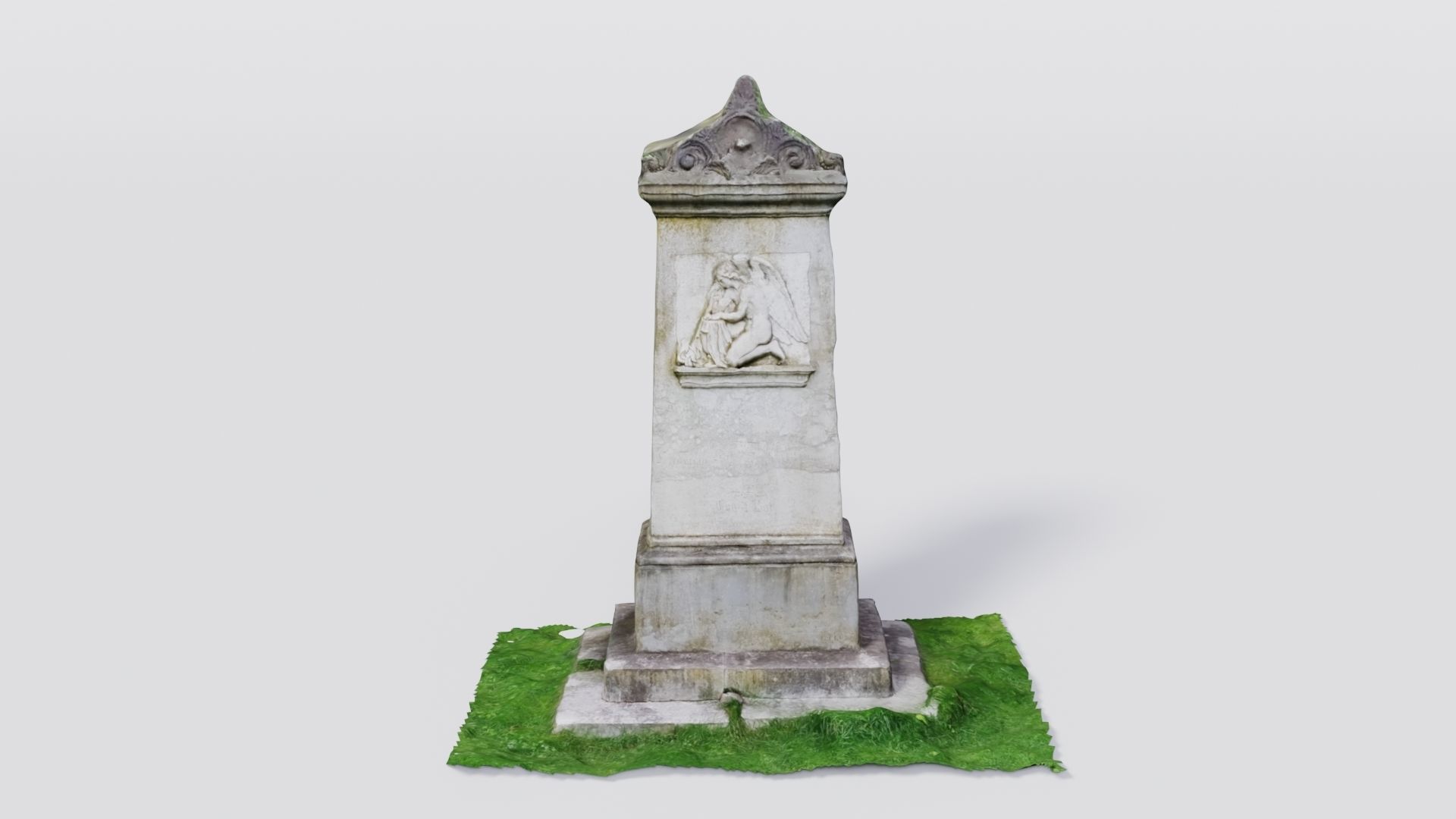 Historic gravestone model 3D model | CGTrader