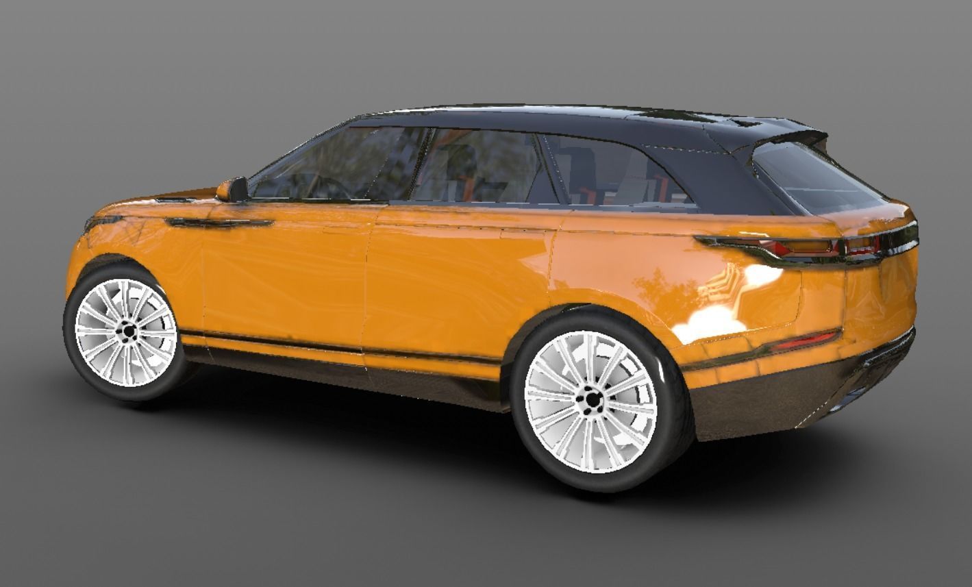 3D model Range Rover Velar HSE 2018 3D model Sports Cars VR / AR / low ...