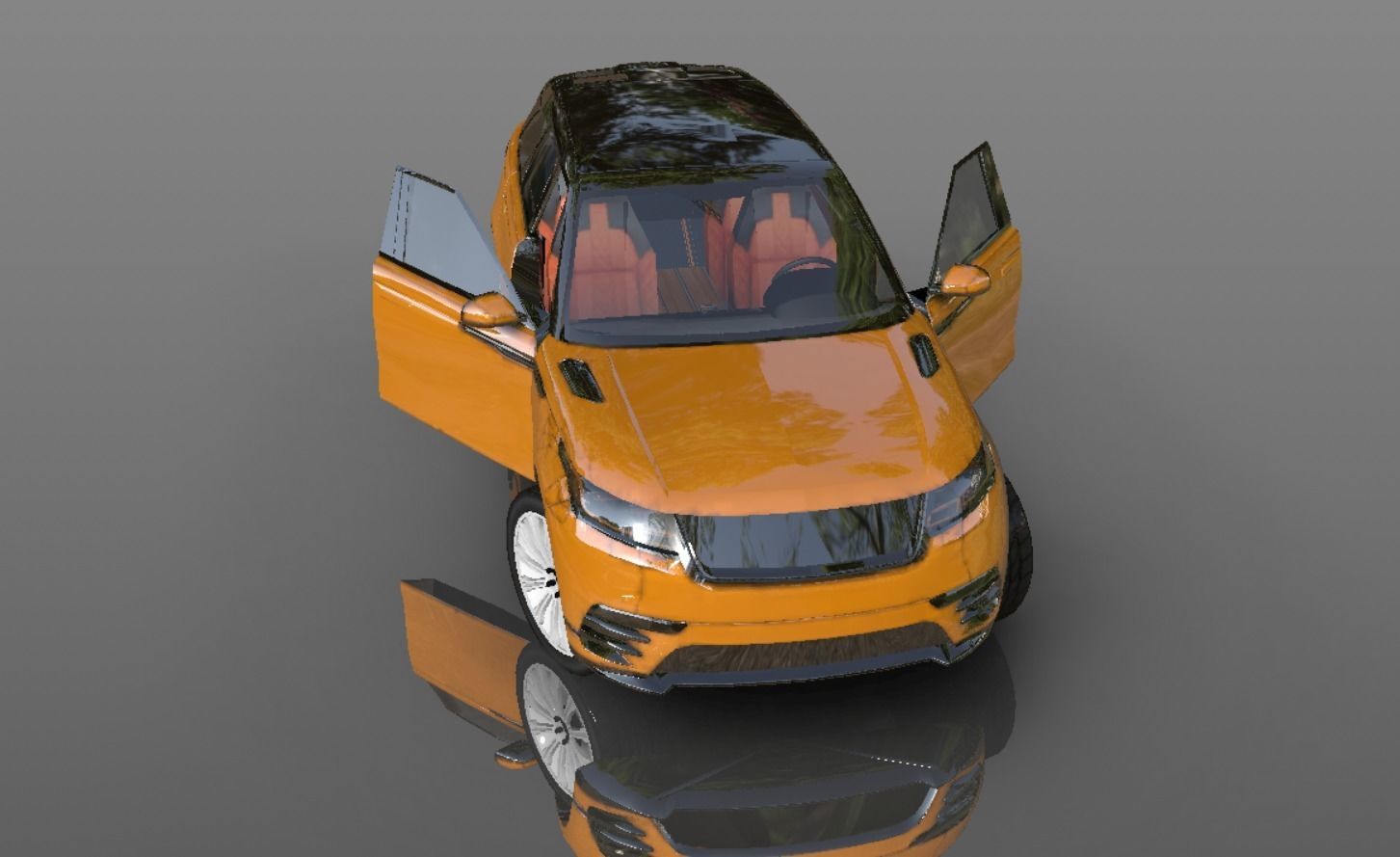 3D model Range Rover Velar HSE 2018 3D model Sports Cars VR / AR / low ...