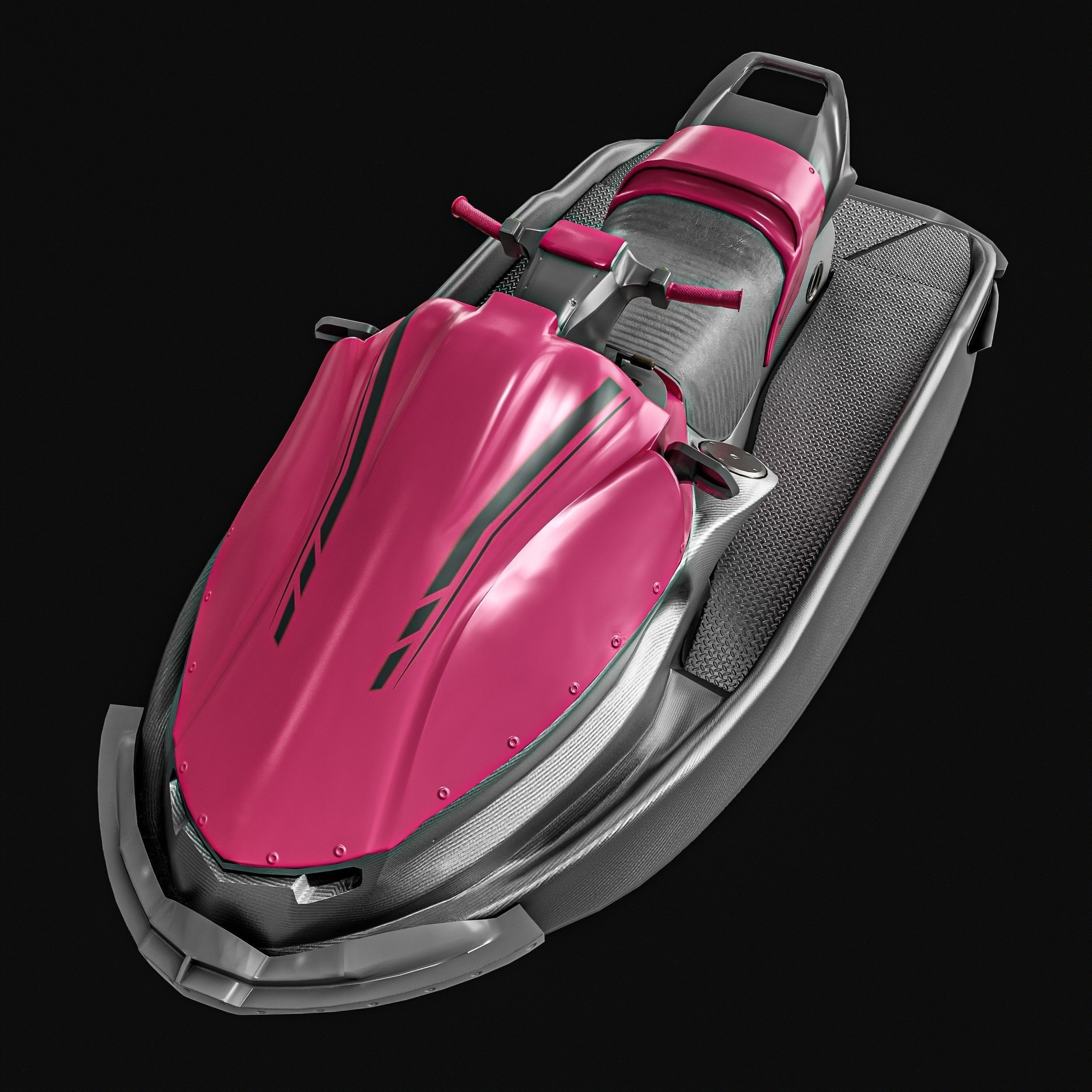 3D model Jet Ski Pack VR / AR / low-poly | CGTrader