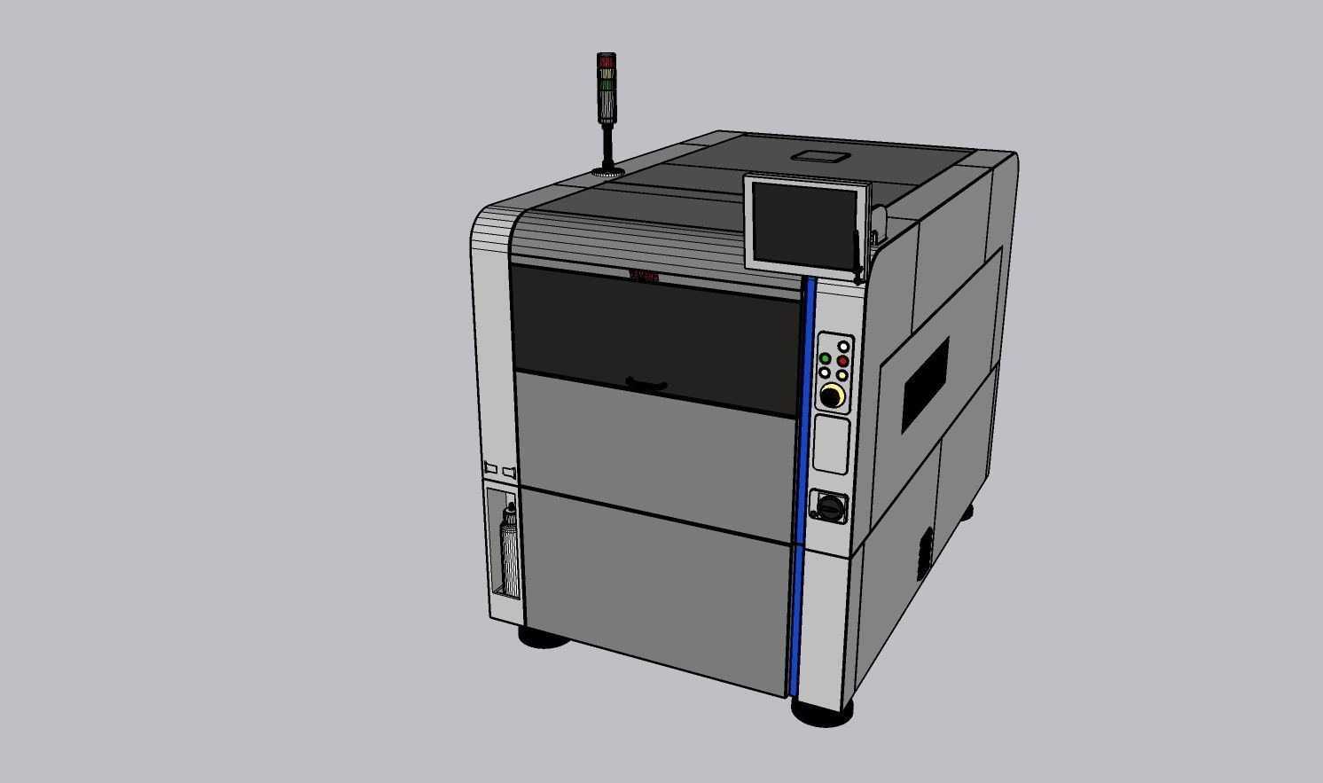 Yamaha YCP10 High-Performance Compact Printe 3D model | CGTrader