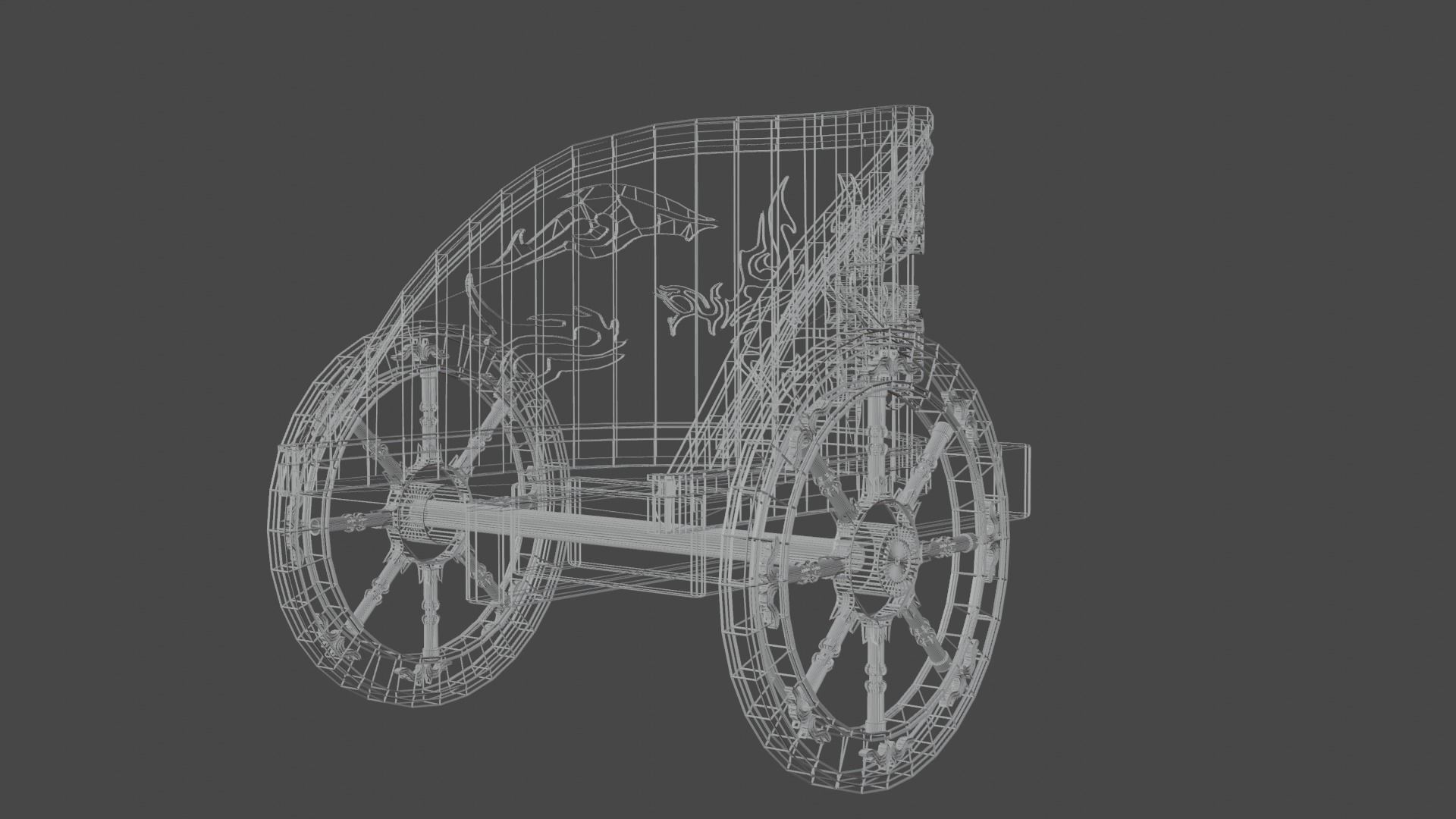 Roman Chariot free VR / AR / low-poly 3D model | CGTrader