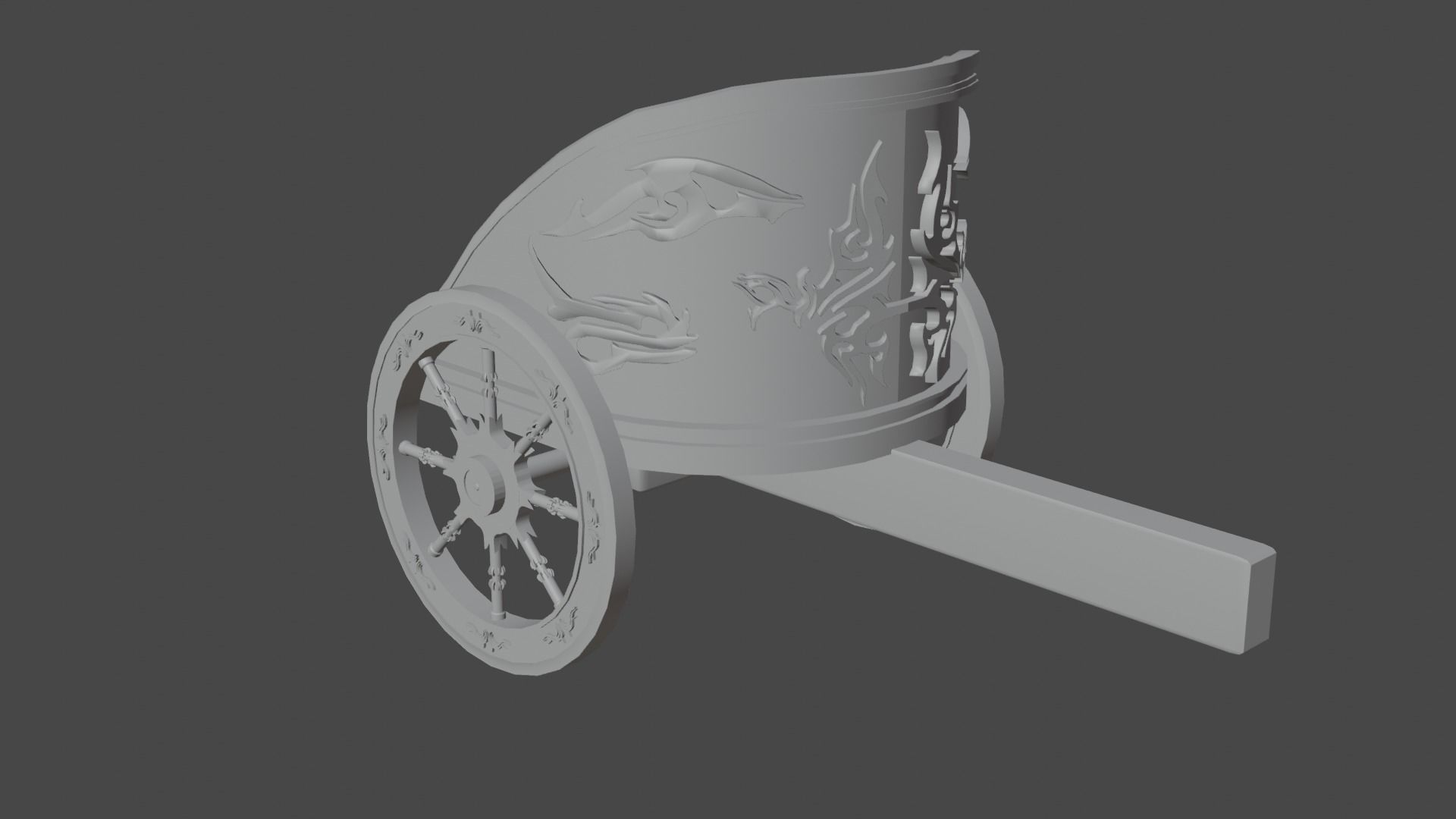 Roman Chariot free VR / AR / low-poly 3D model | CGTrader