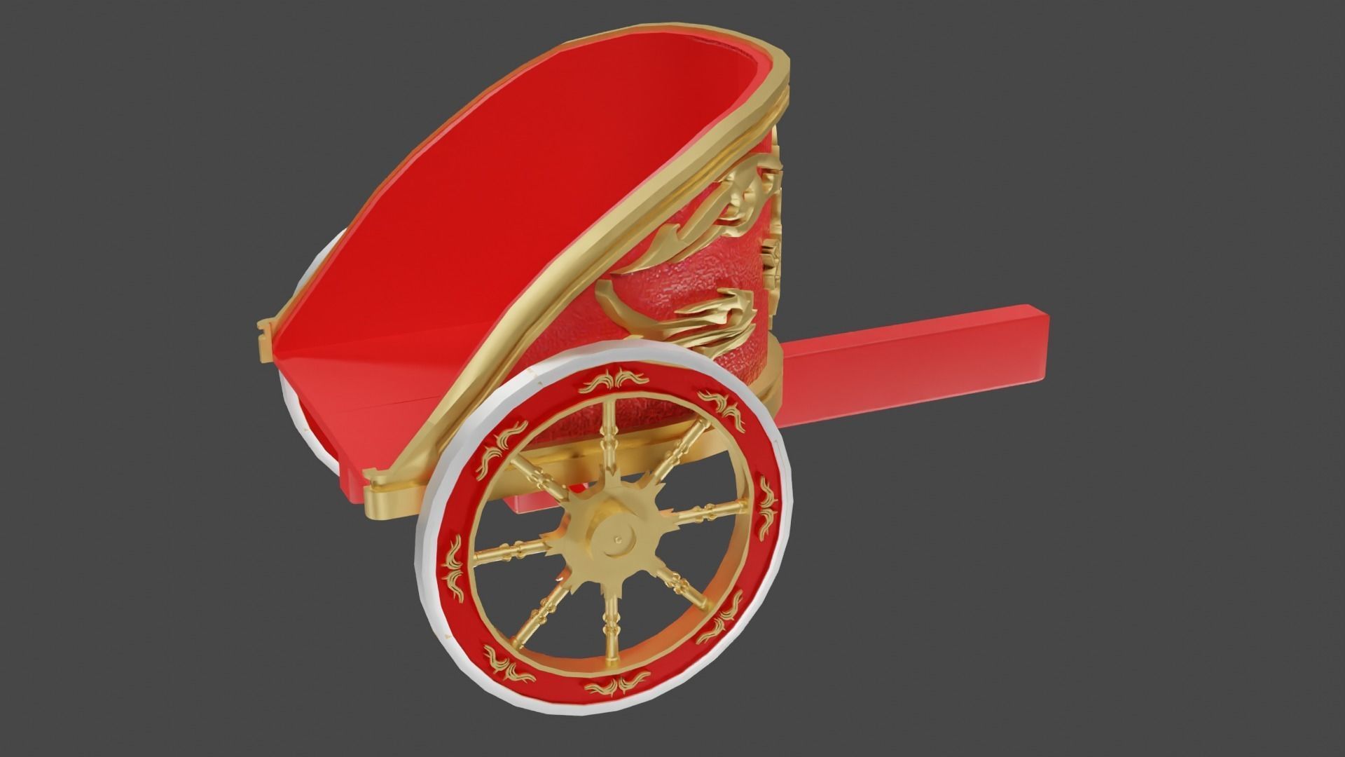 Roman Chariot free VR / AR / low-poly 3D model | CGTrader