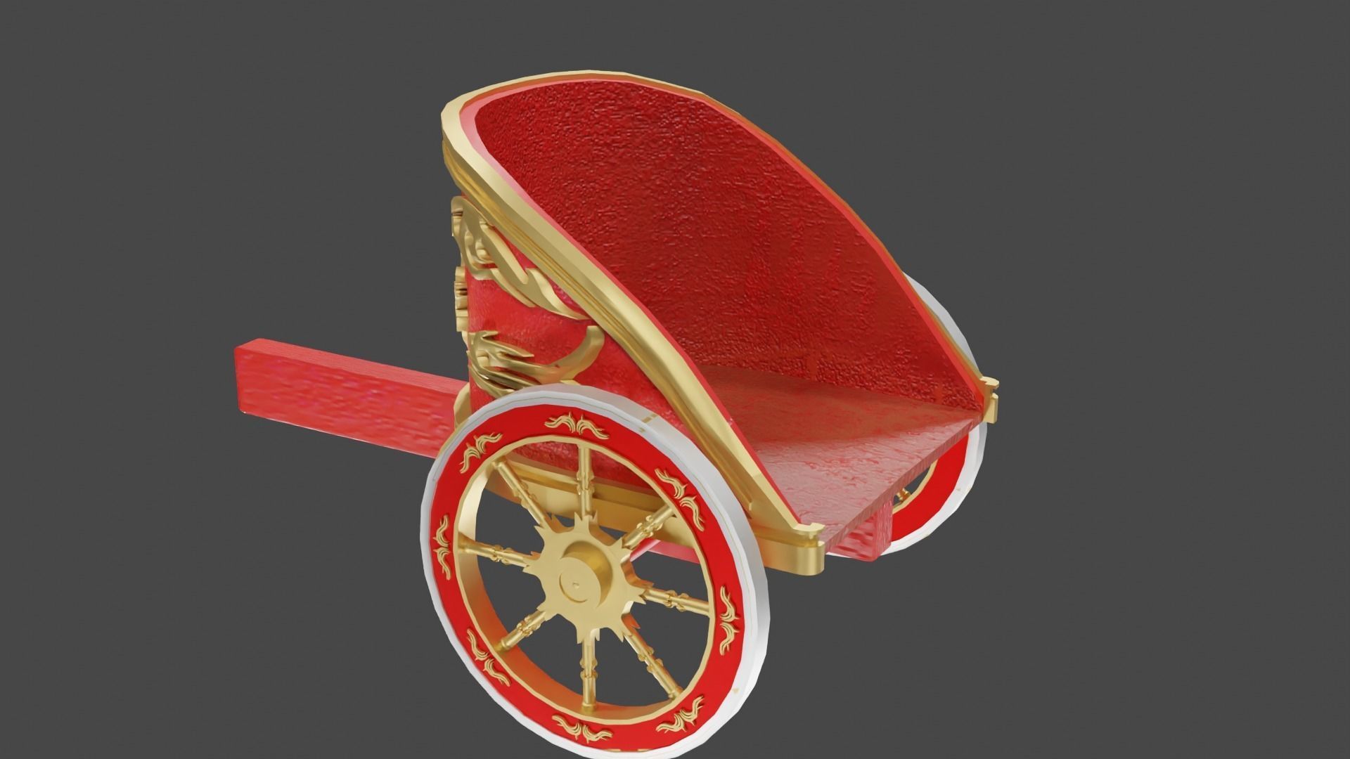 Roman Chariot free VR / AR / low-poly 3D model | CGTrader
