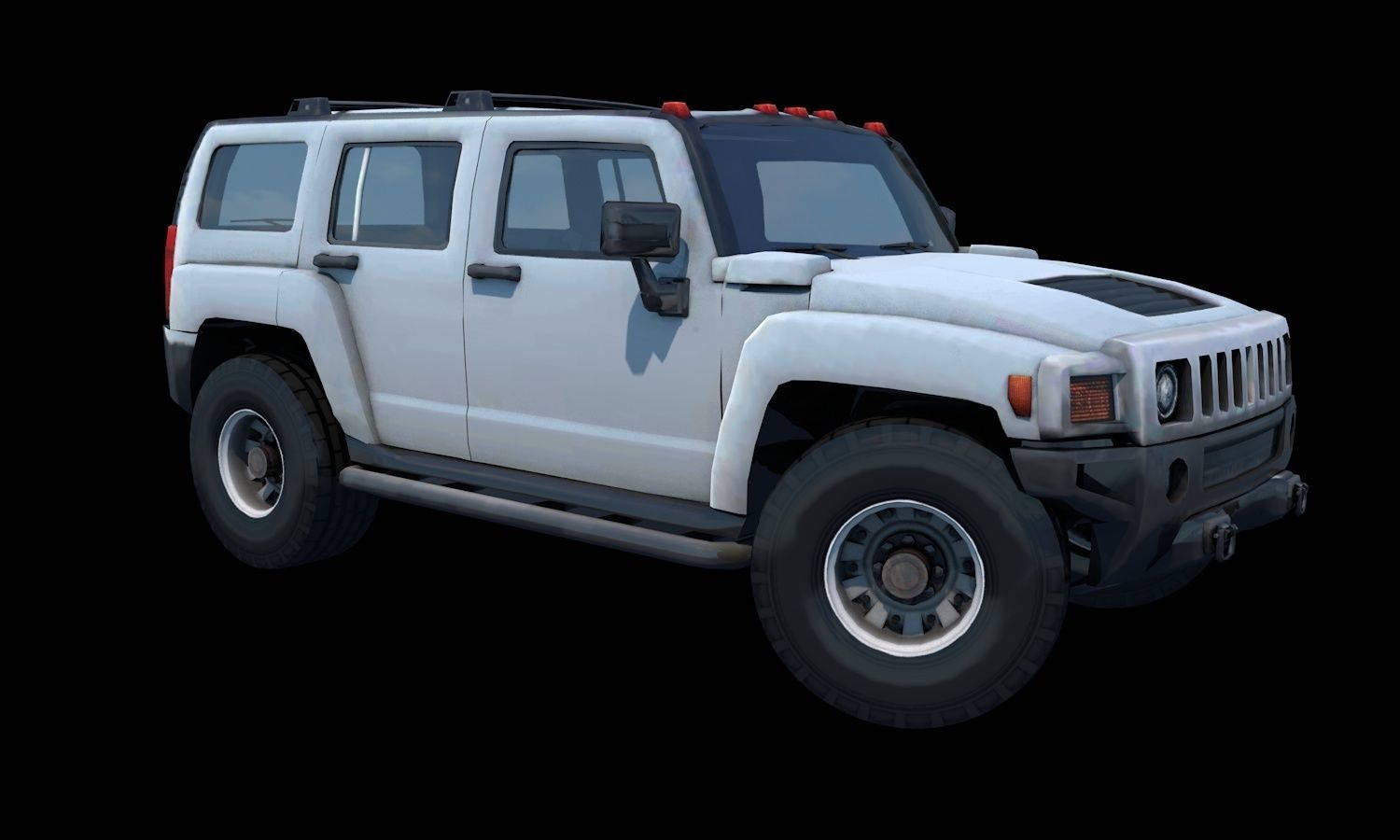 3D model Hummer H3 SUV 3D model Sports Cars Games VR / AR / low-poly ...
