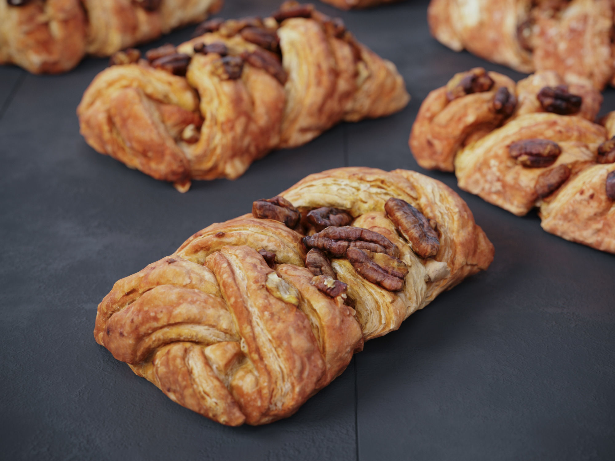 Maple pecan plait 3D model | CGTrader