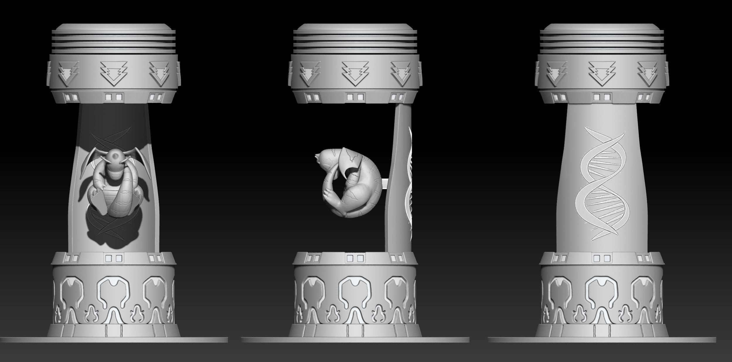 Pokemon Dragonite Clone 3D model 3D printable | CGTrader