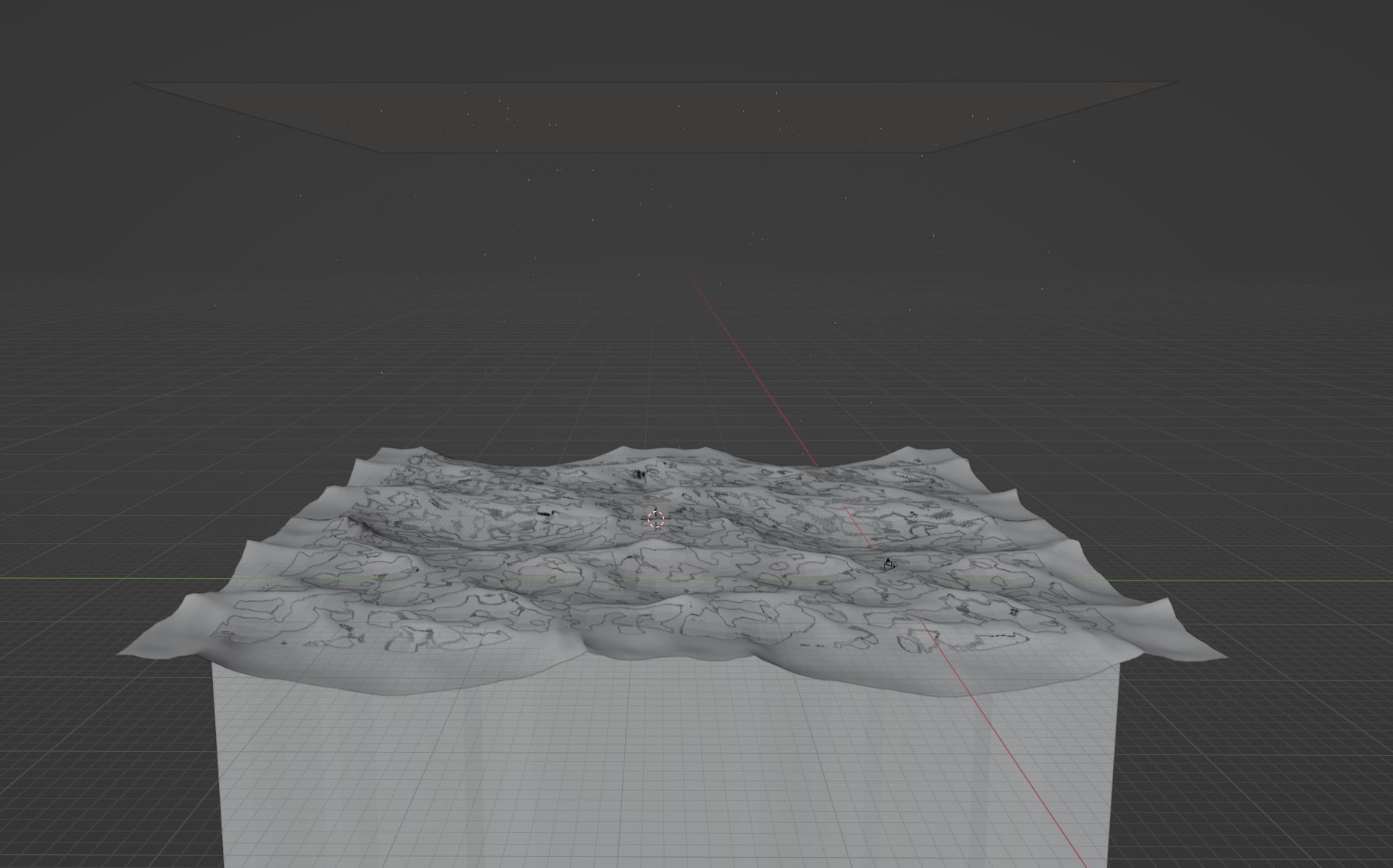Animation of ocean waves with rain 3D model animated | CGTrader
