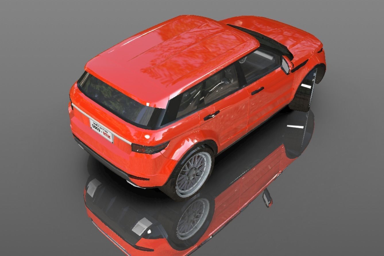 3D model Land Rover Range Rover Evoque 3D model VR / AR / low-poly | CGTrader
