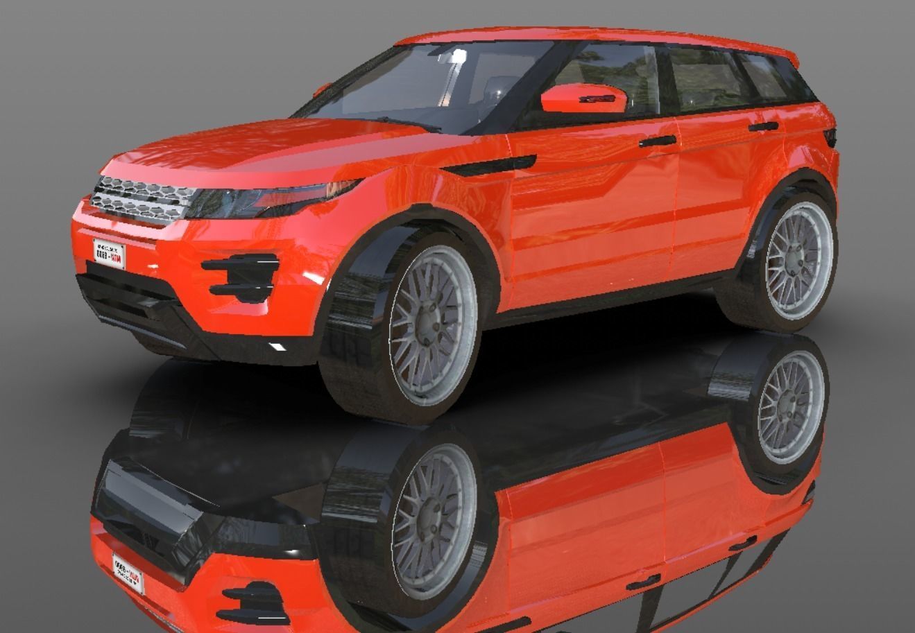 3D model Land Rover Range Rover Evoque 3D model VR / AR / low-poly | CGTrader