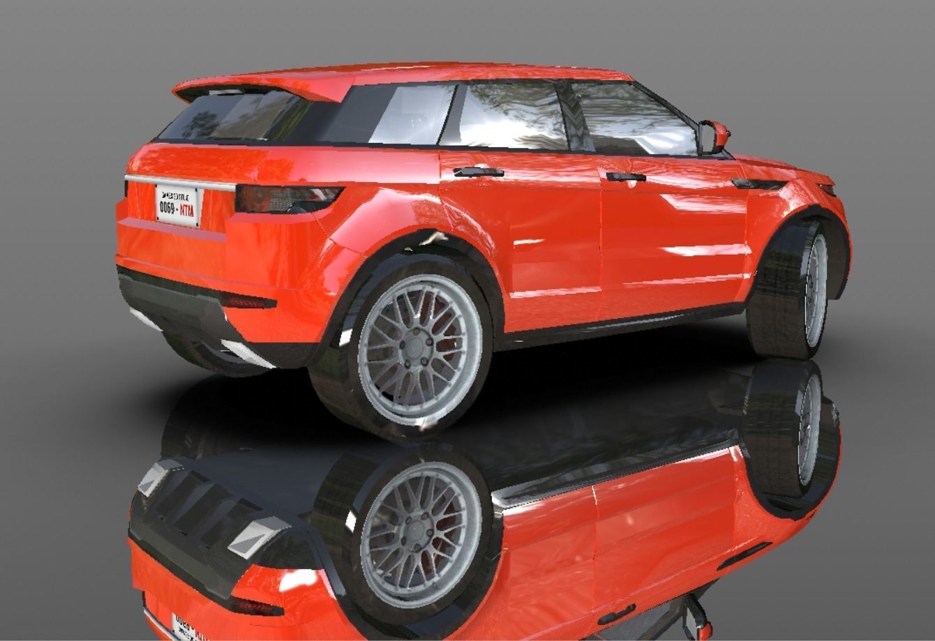 3D model Land Rover Range Rover Evoque 3D model VR / AR / low-poly | CGTrader